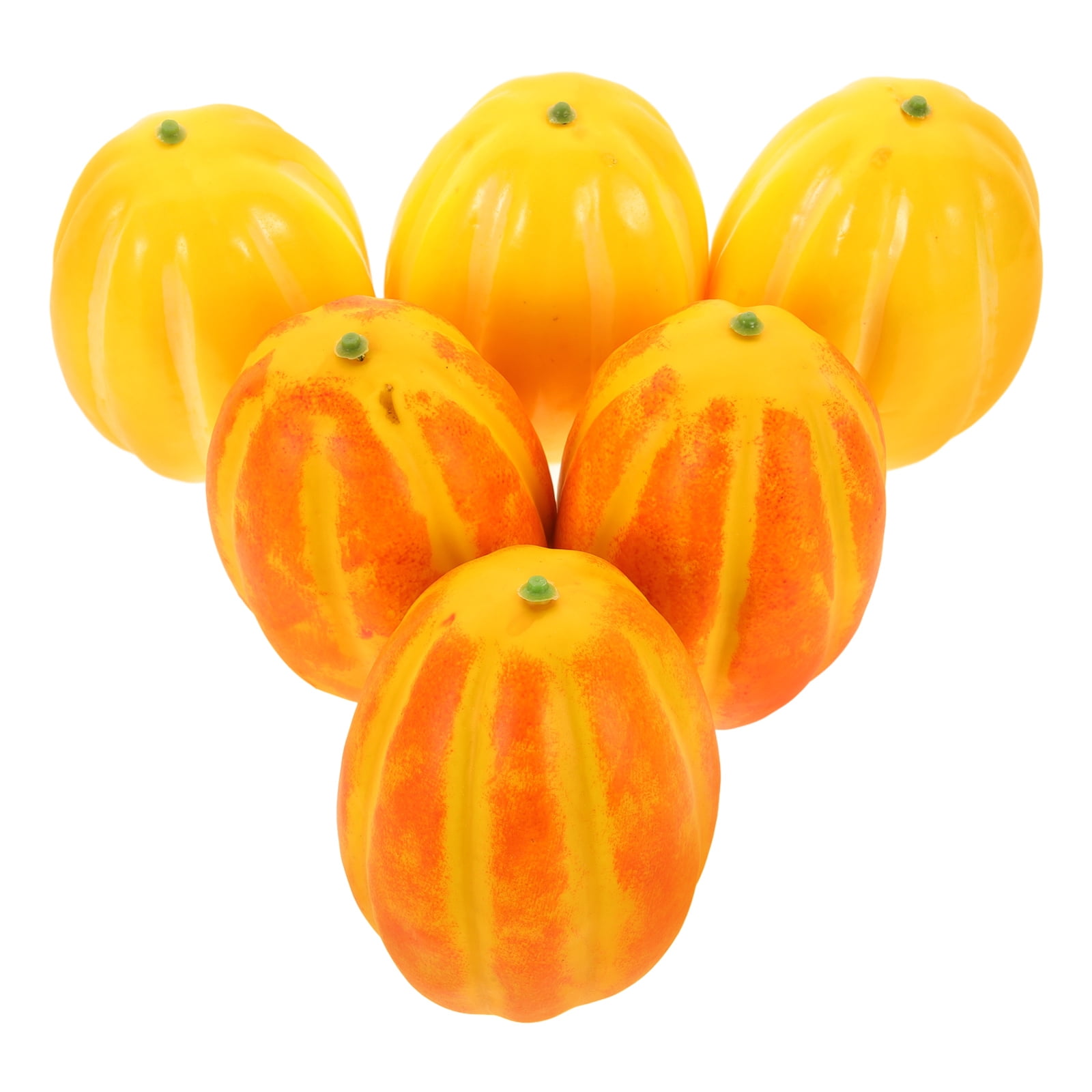 Moluckfu 6Pcs Simulation Melon Models For Photo Shooting Realistic ...