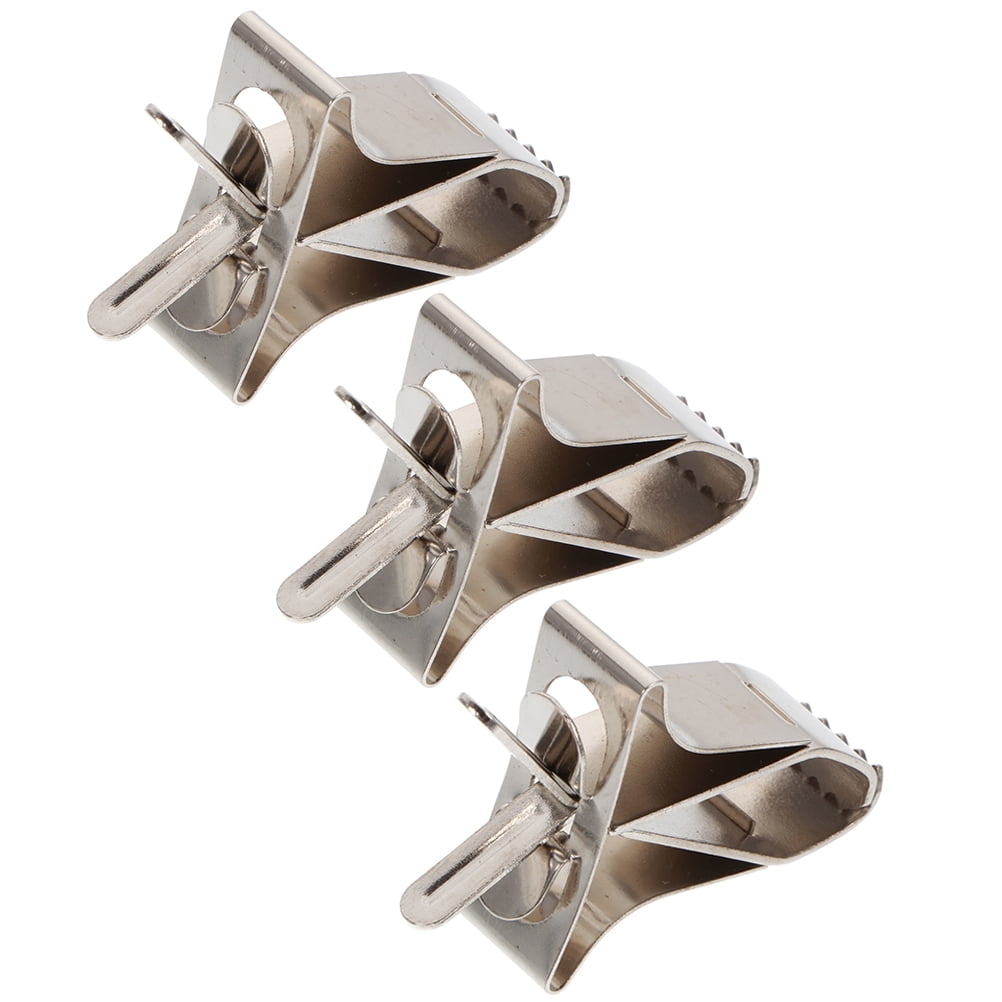 Moluckfu Bird Cage Food Holding Clips 3Pcs Simple Structure Parrot ...