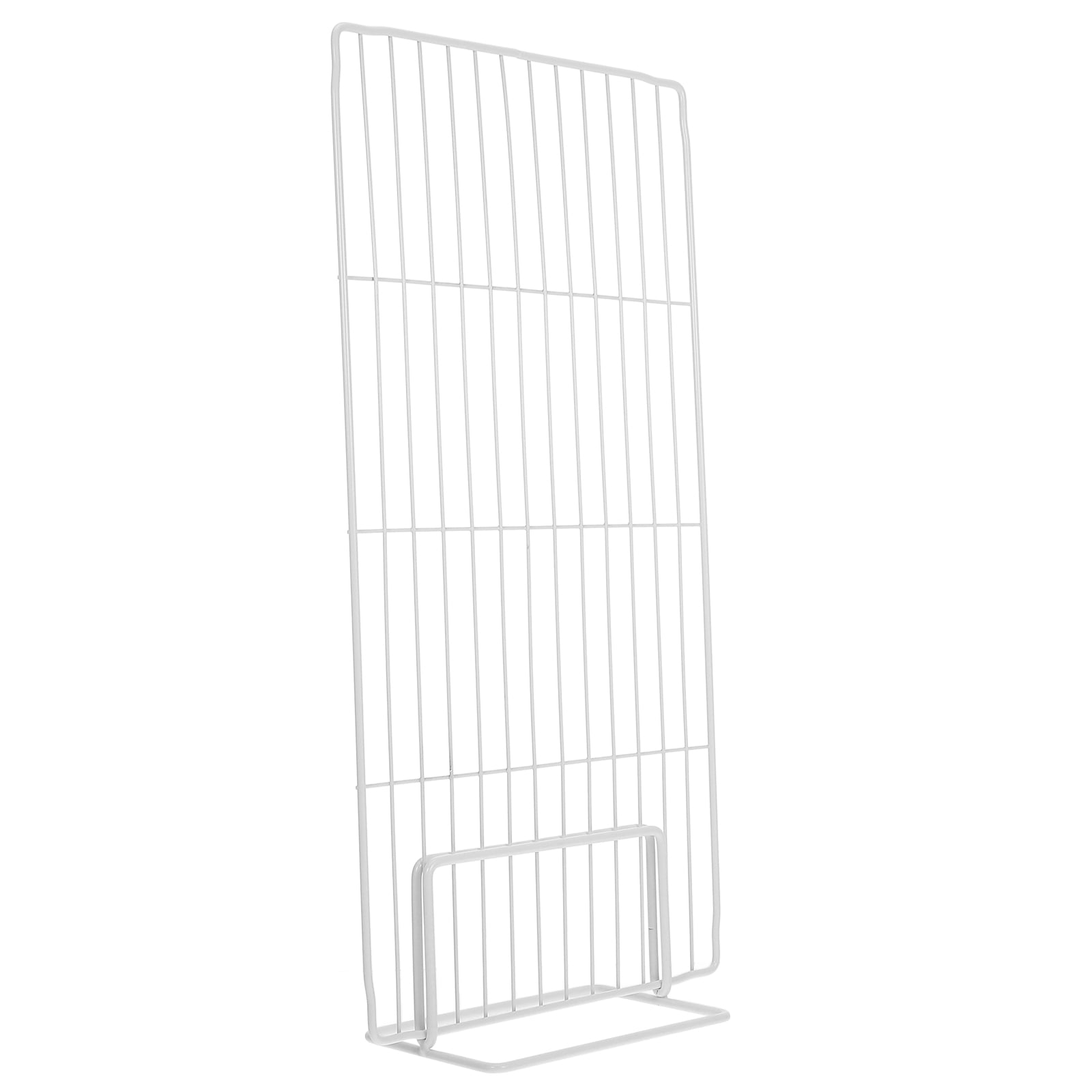 Moluckfu Refrigerator Organization Freezer Iron Divider White Mesh Food ...
