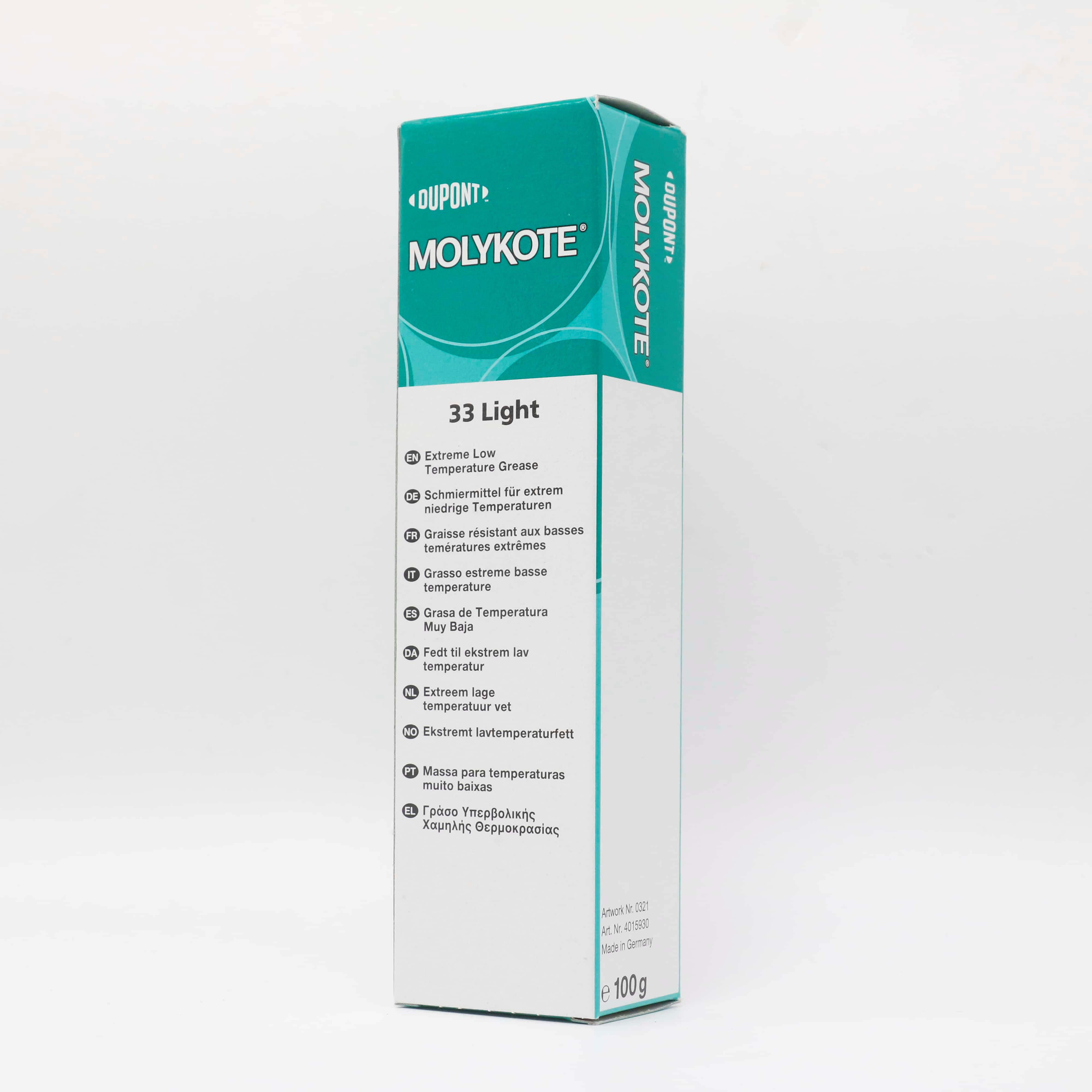 Molykote 33 Light 100g Grease Lubricant Extreme Low Temperature Light ...