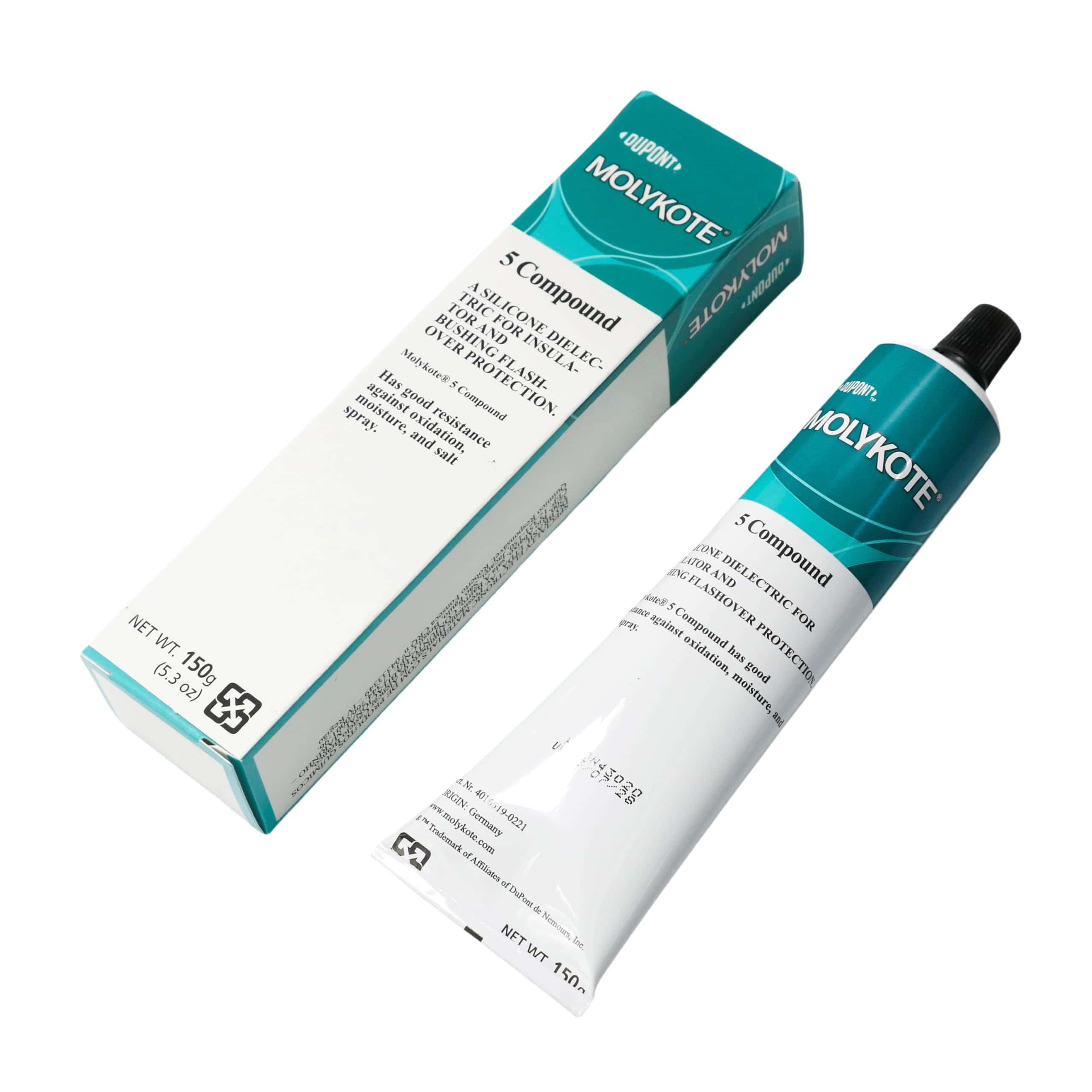 Molykote 5 Compound Lubricant Grease 150g 5.3oz Dow Corning 5 Compound DC-5 Grease Rubber Metal ...