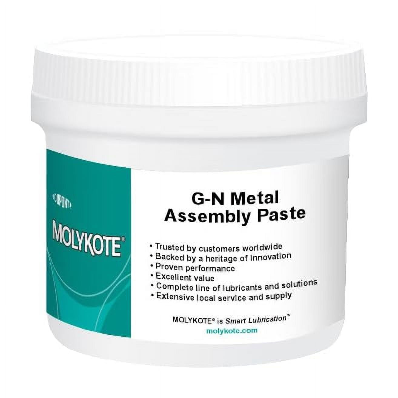 Molykote G-N Paste 500g Jar, gray black - Walmart.com
