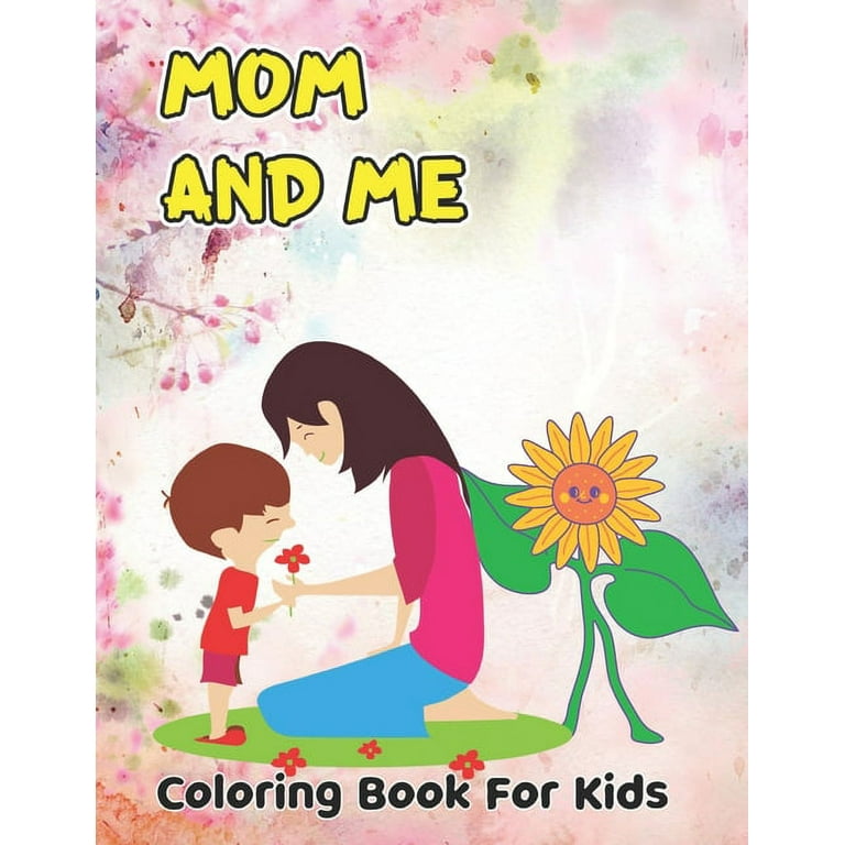 mother and child coloring book