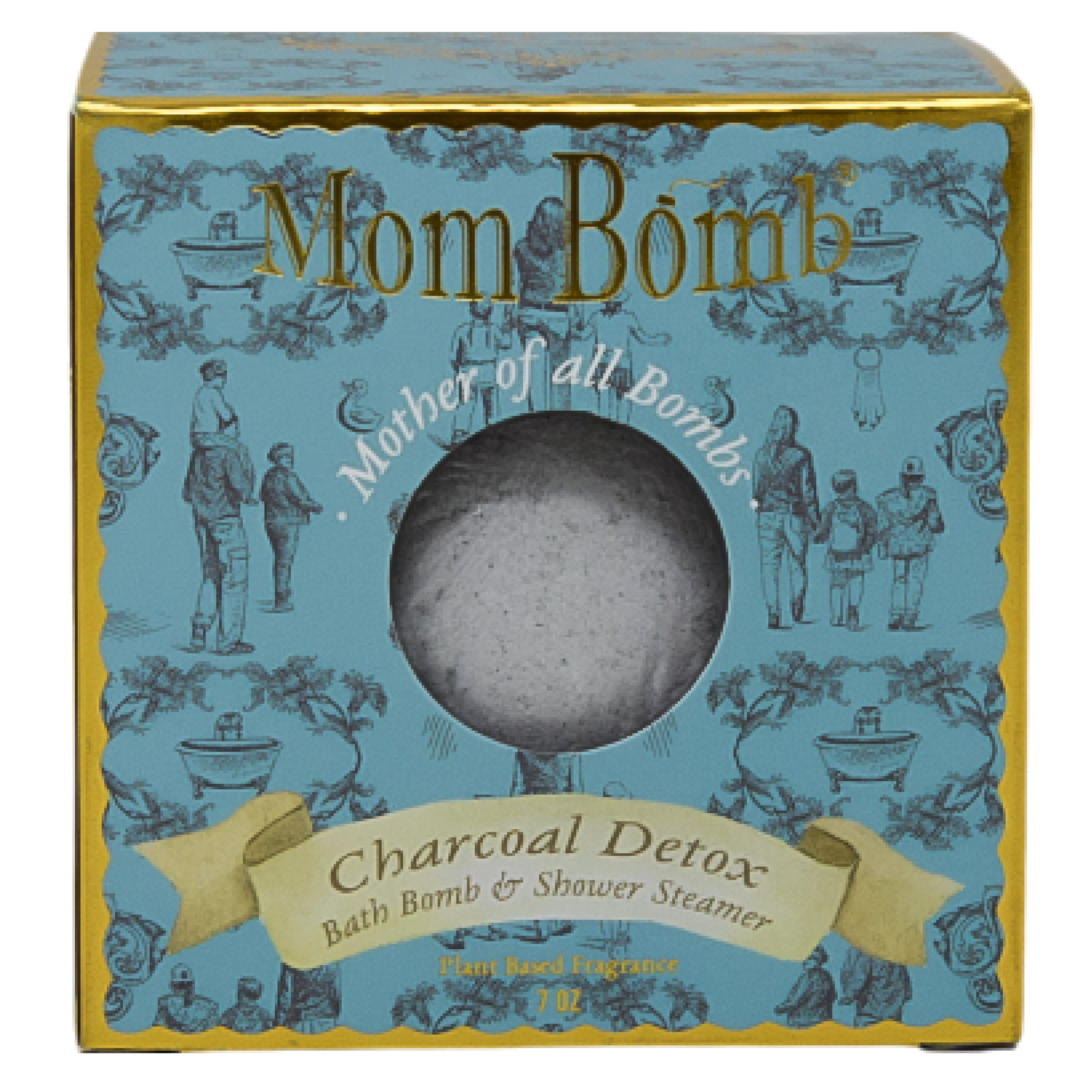 Mom Bomb MOAB Charcoal Detox Bomb Made with Plant-Based Ingredients ...