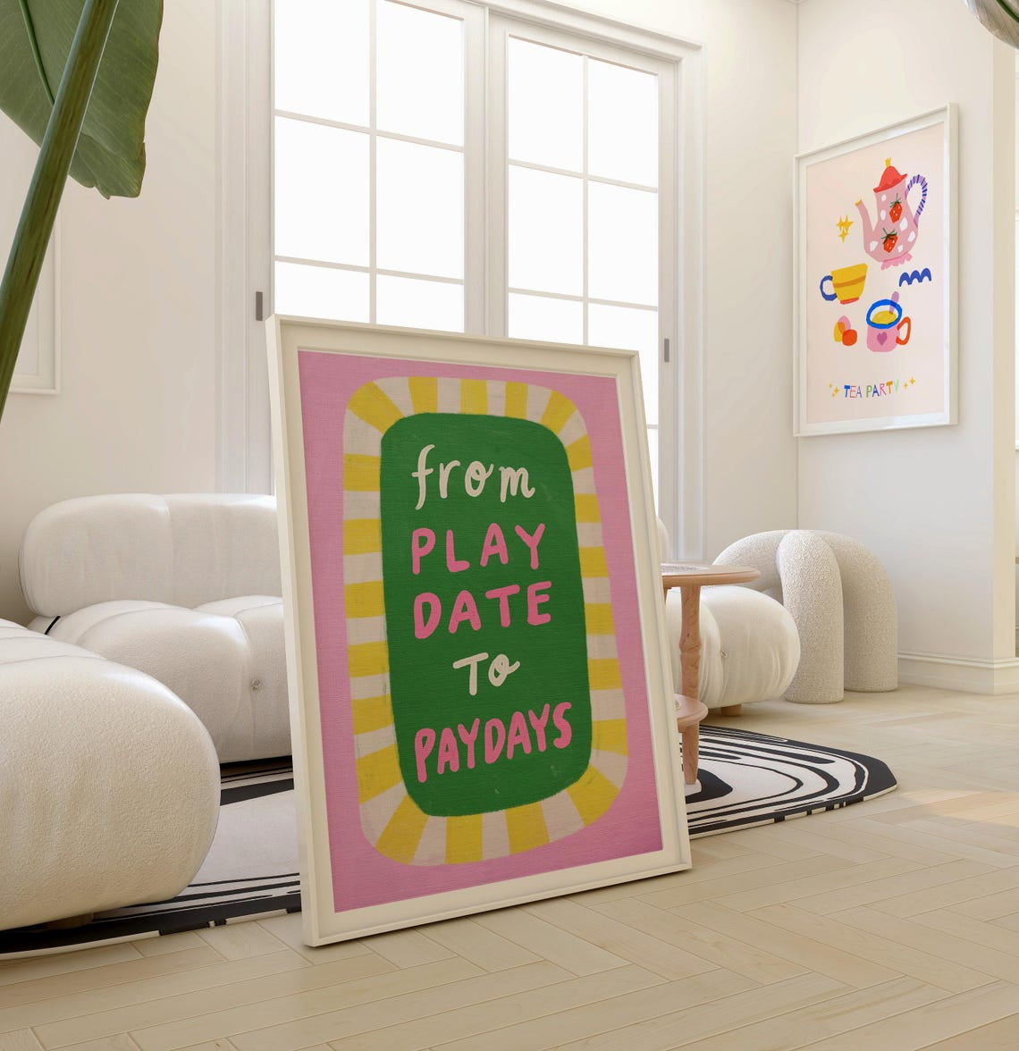 Mom Boss Inspirational Quotes Wall Art, Art For Working Moms, Office ...