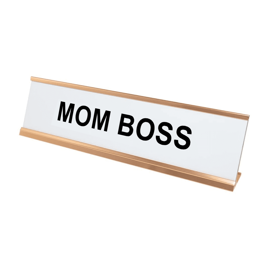 Boss Desk Plate