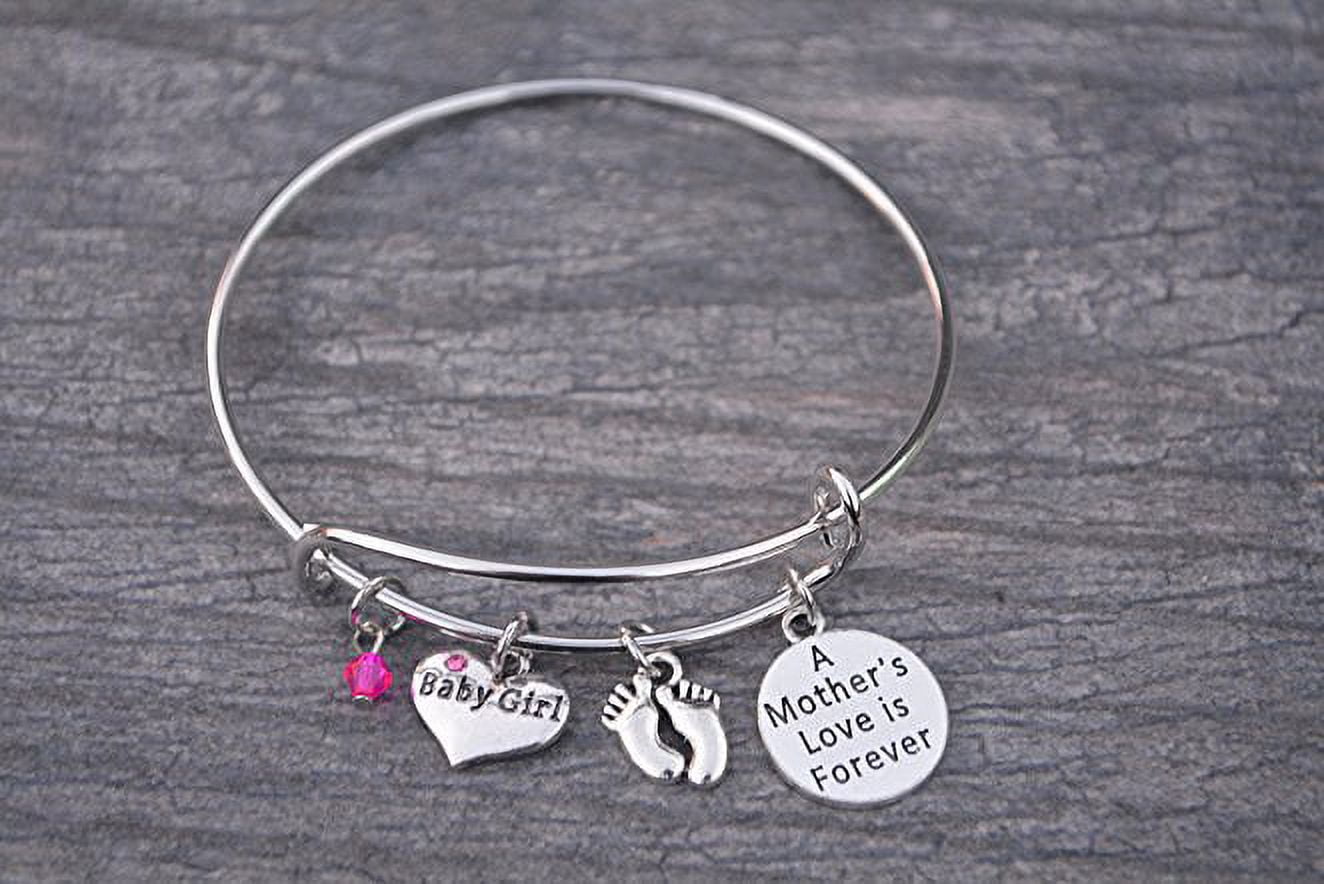 Mom Bracelet, Mom Daughter Charm Bracelet, Mother Bracelet Makes the ...