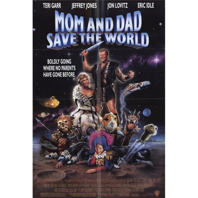 Mom And Dad Save The World Movie Poster 11 X 17 In