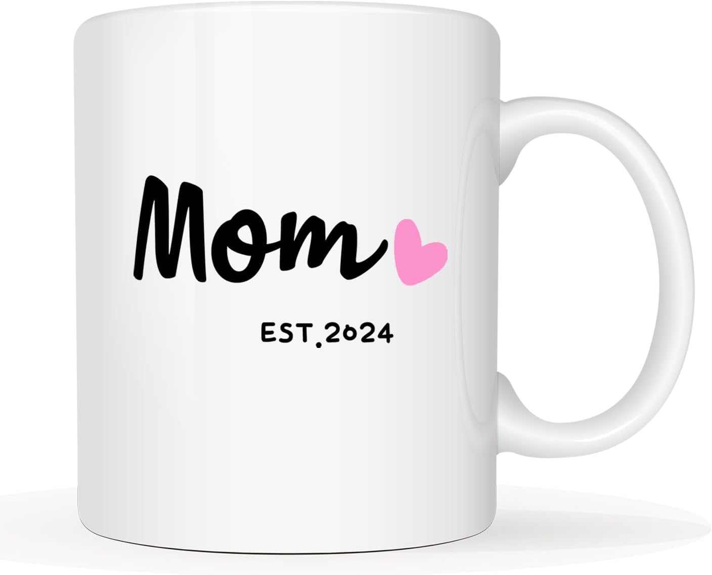 Mom Est 2024 Coffee Mug, Mother''s Day New Mom Gifts for Women Her ...