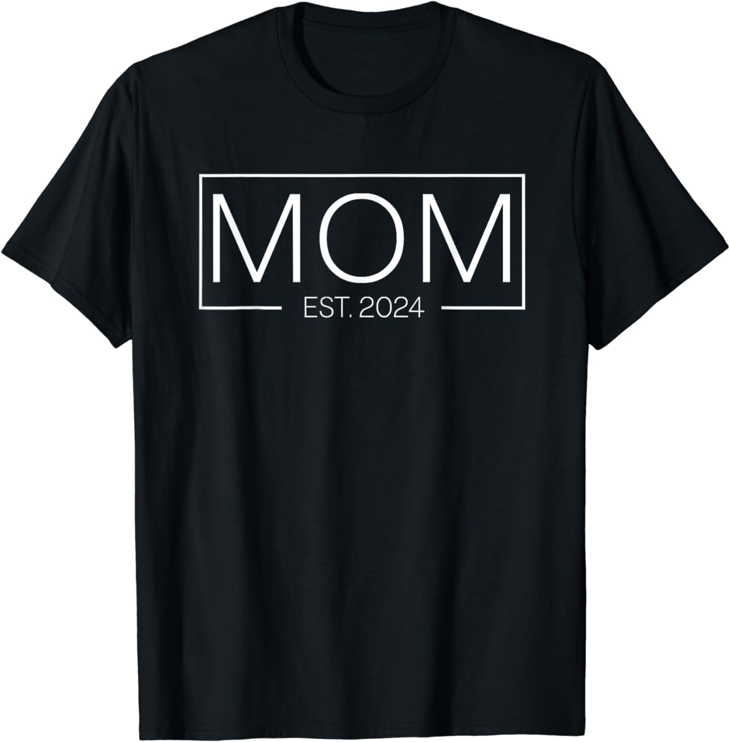 Mom Est. 2024 Logo Mom 2024 loading New Mom 2024 Matching T-Shirt ...