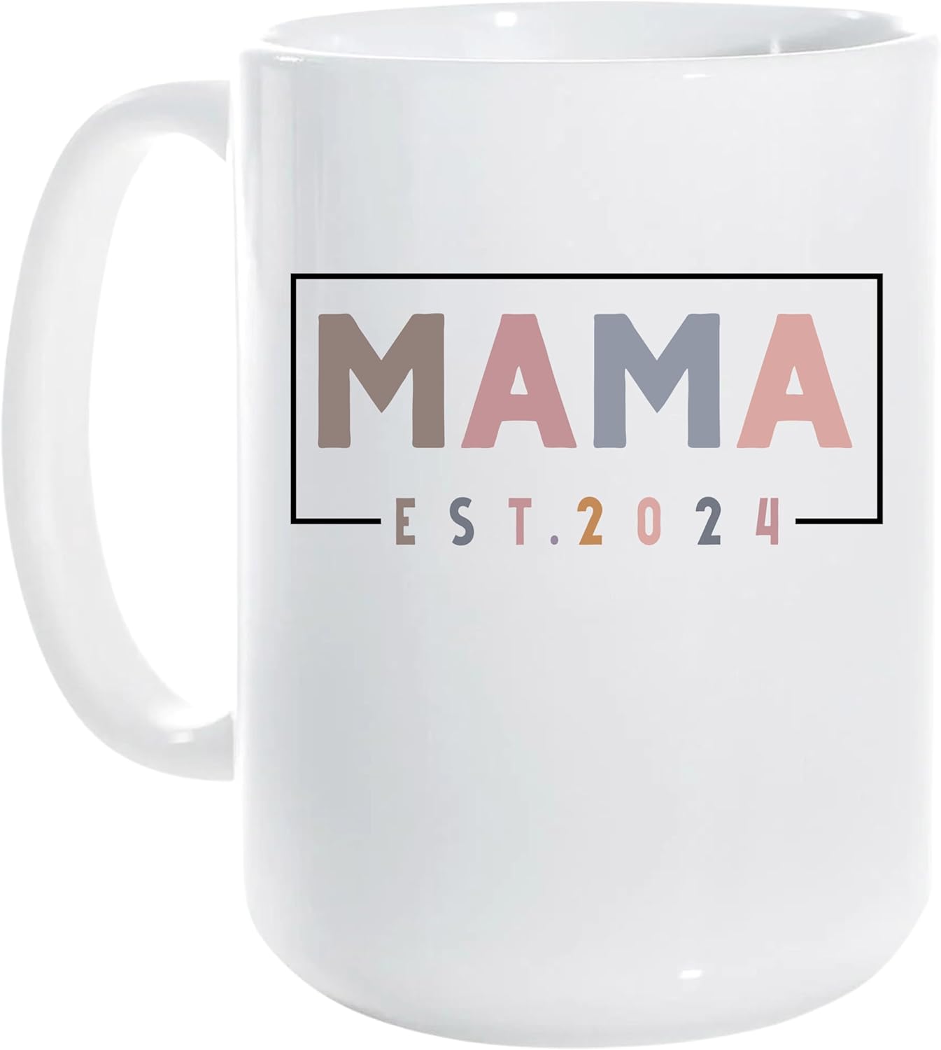 Mom Est 2024 Mug, Mother Gifts, Mom Mug, New Mom First Time, Mom to be ...