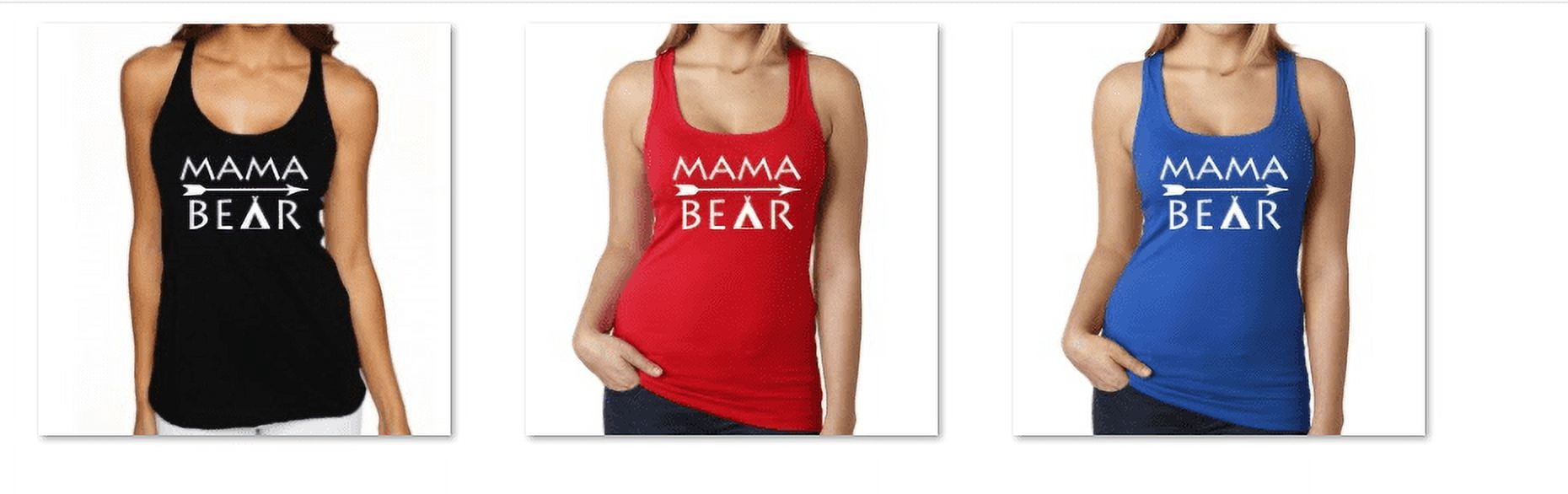 Mom Family Mama Bear Arrow Soft and Comfy Tank Top, Lightweight Tank ...