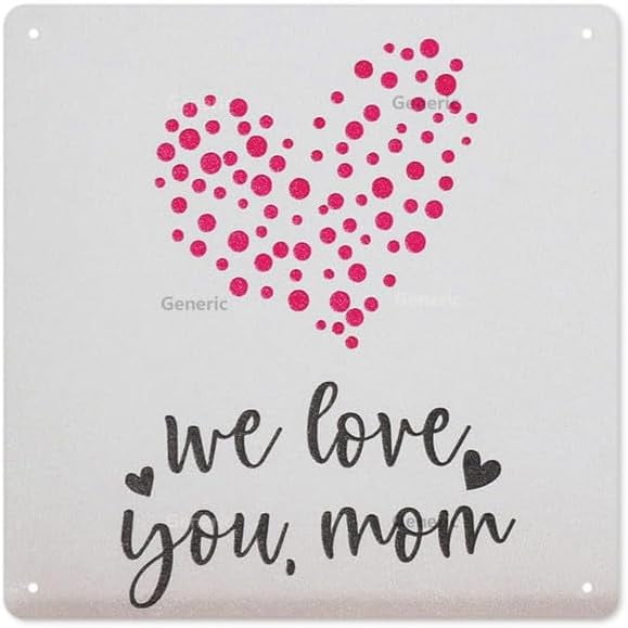 Mom Gifts For Mothers Day Birthday, Love You Mom Sign, Thank You Gifts ...