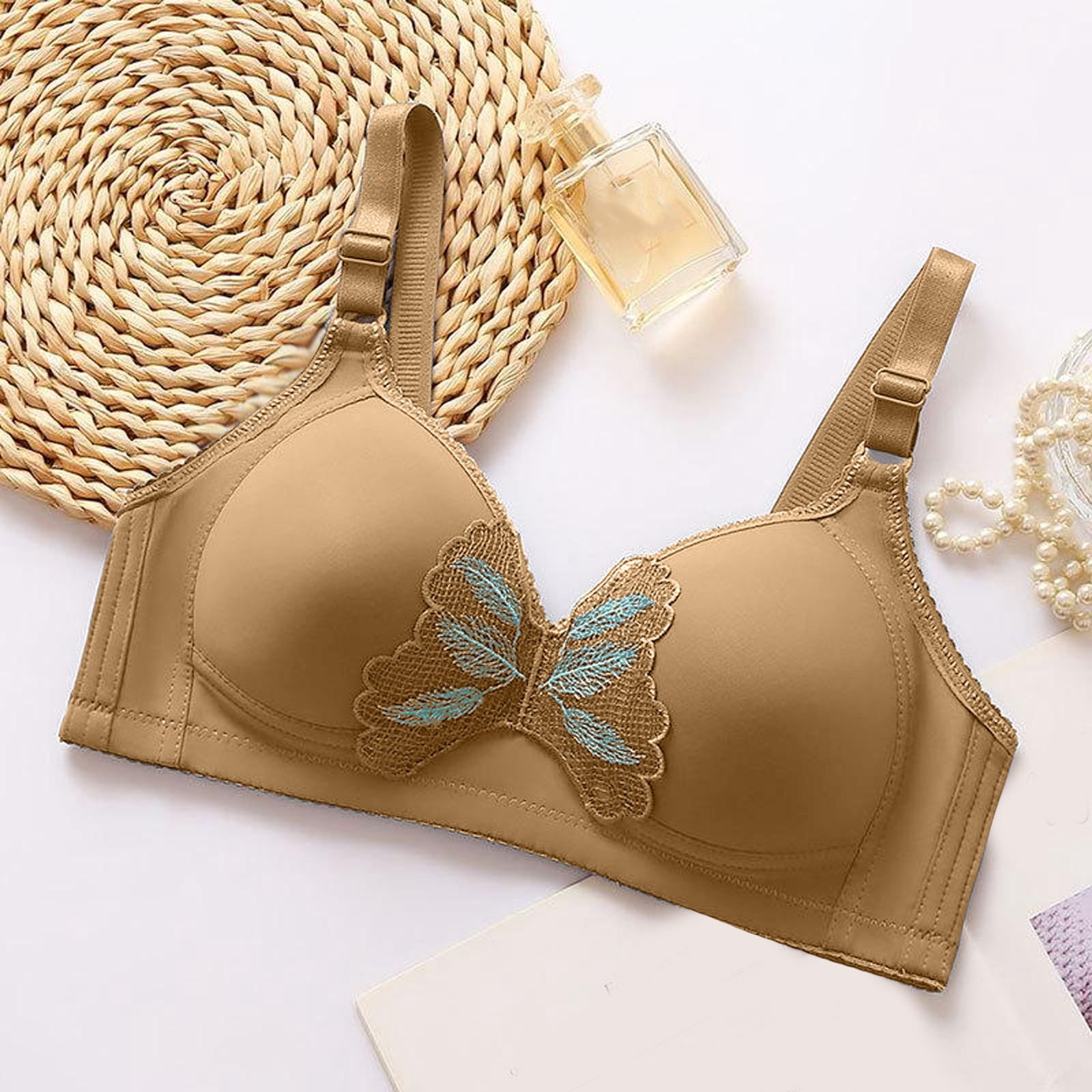 Mom Large Size Bra, Mom's Large Sized Bra, Thin Frameless Comfortable ...