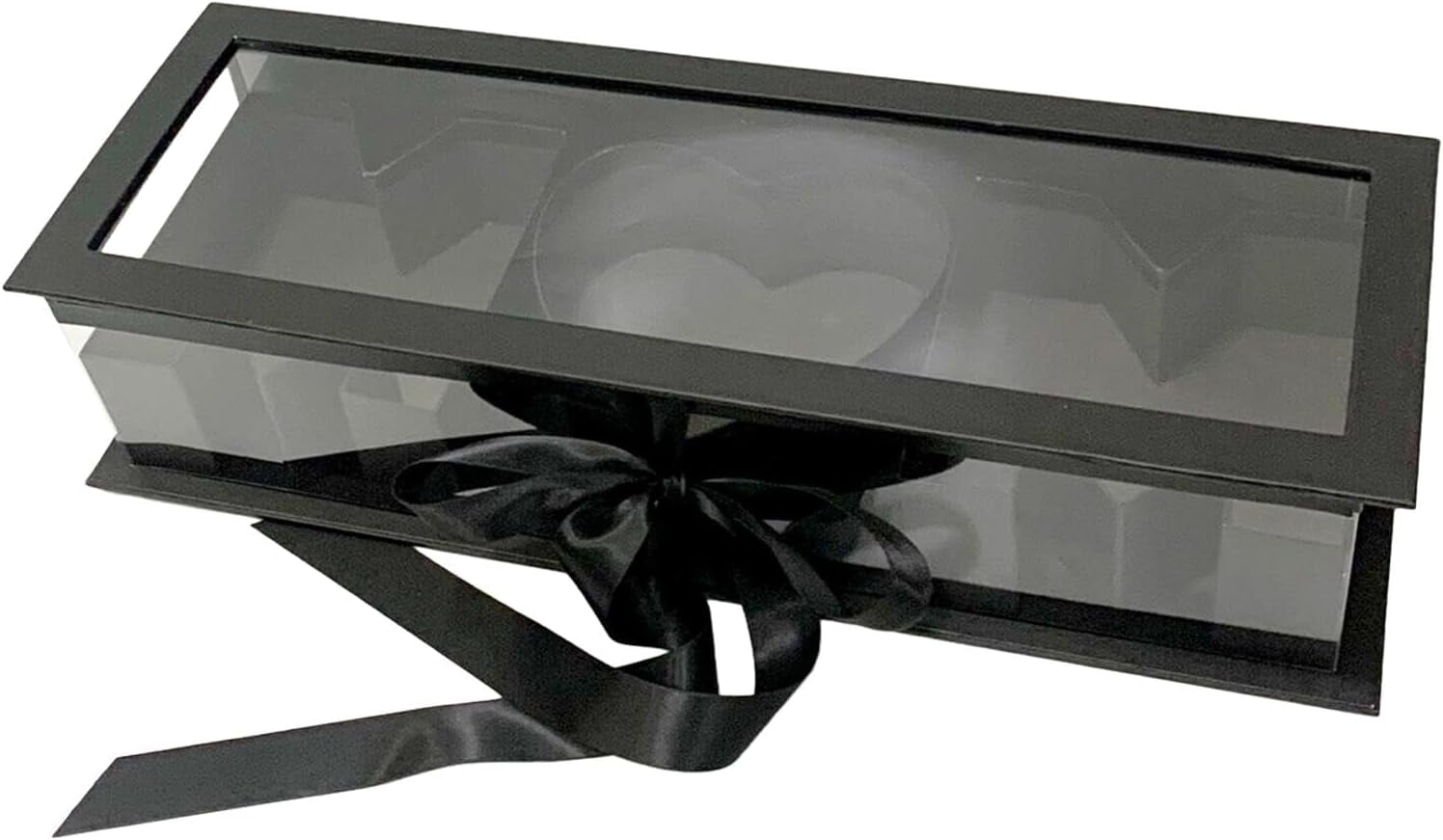 Mom Letter Shaped Empty Flower Box Fillable Souvenir Gift Box Cardboard ...