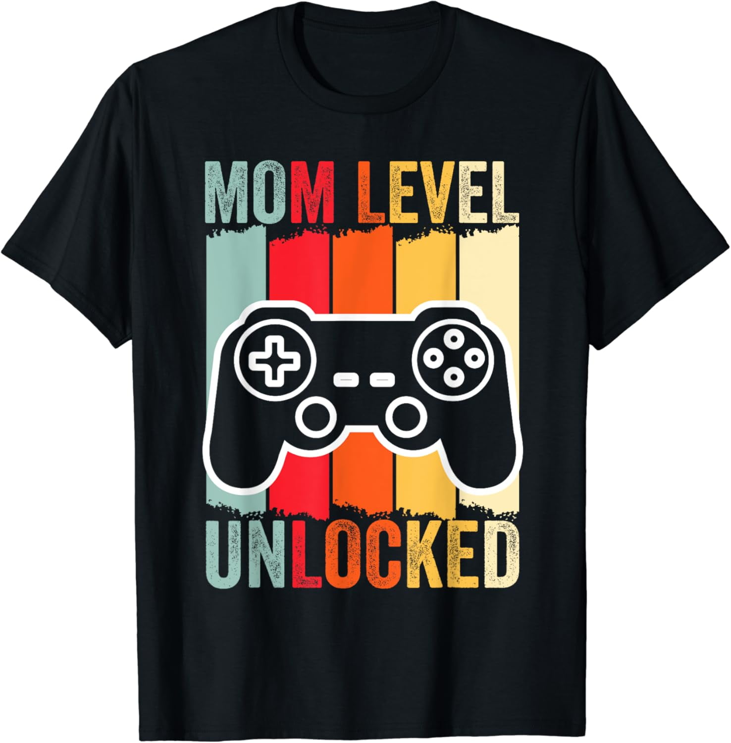 Mom Level Unlocked 2025 Baby Announcement Mom Gaming T-Shirt - Walmart.com