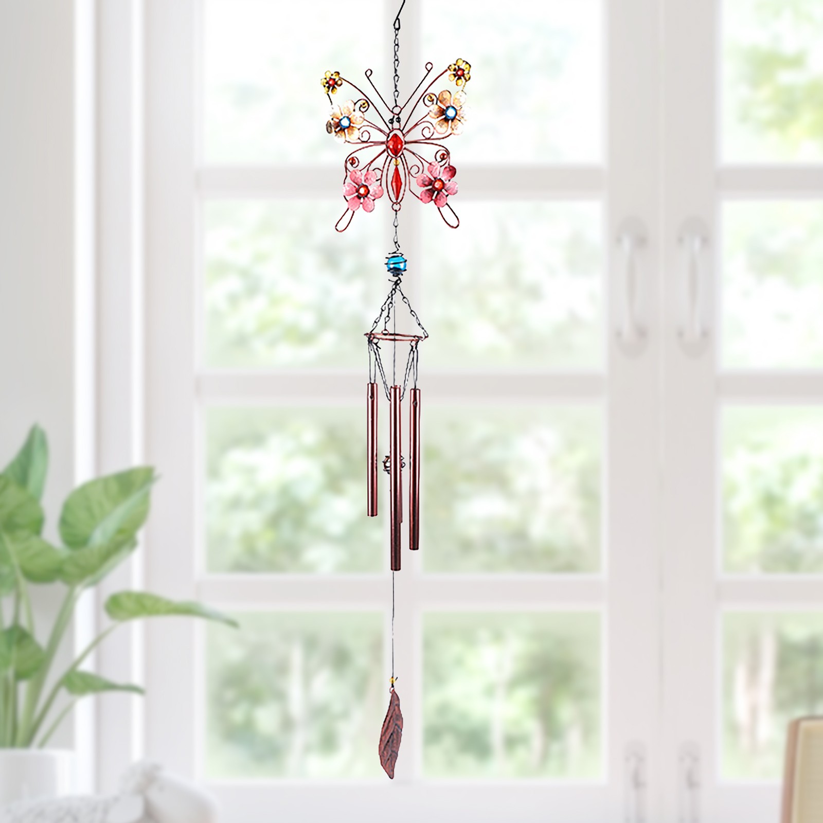 Mom Memorial Solar Light Chimes Wind Chime String Replacement Outdoor ...