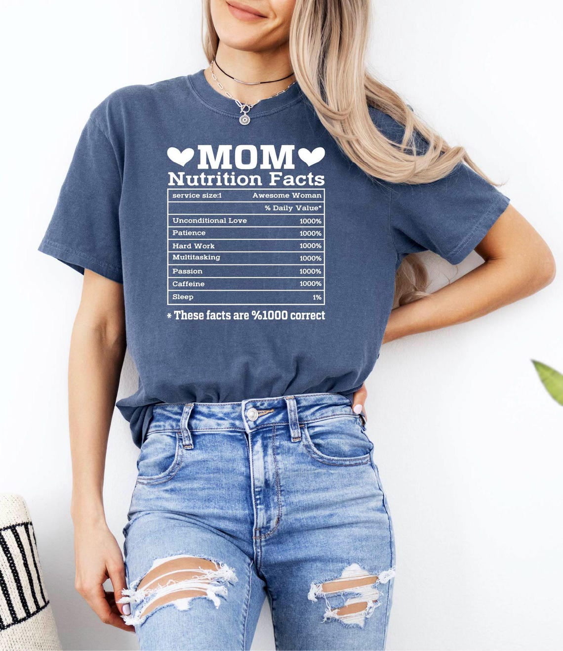 Mom Nutrition Fact Shirt, Mother Day Gift Tee, Mom Life Tee, Best Mom ...