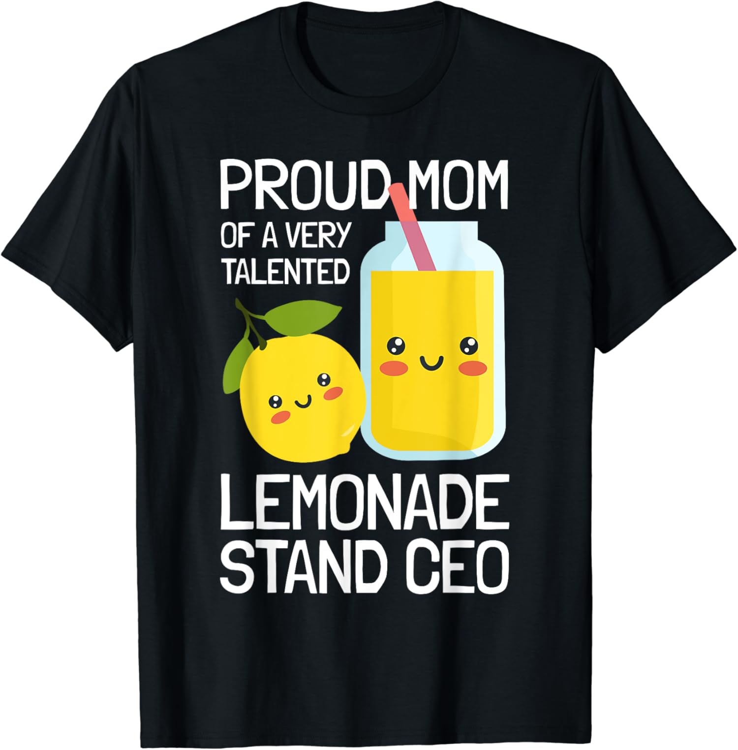 Mom Of A Lemonade Stand Kid - Lemonade T-Shirt - Walmart.com