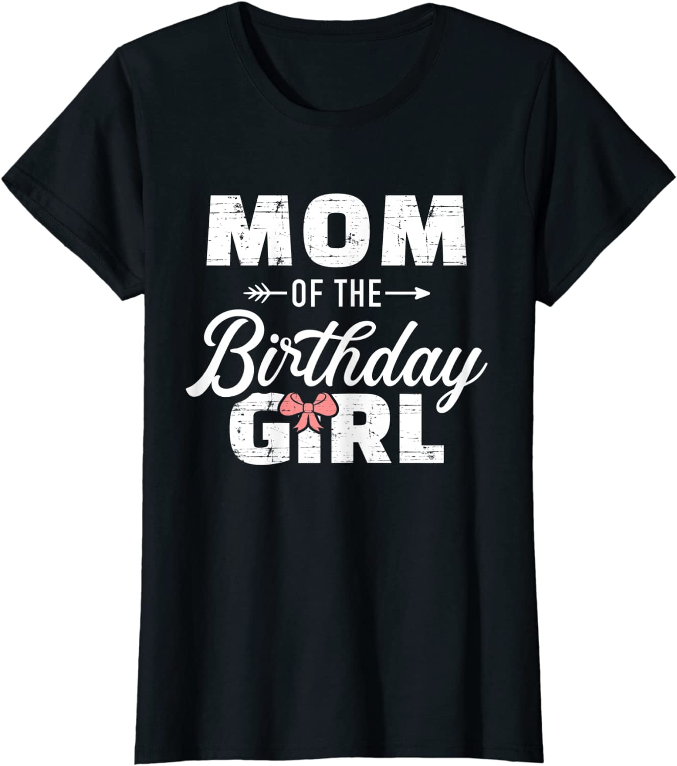 Mom Of The Birthday Daughter Girl Matching Family T-Shirt - Walmart.com