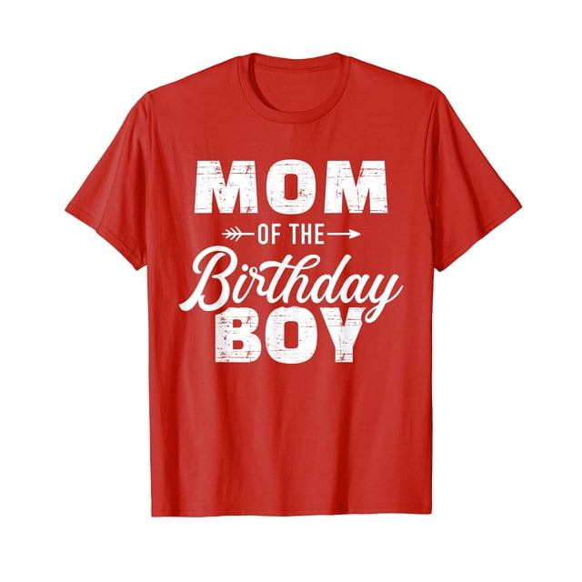 Mom Of The Birthday Boy Shirt