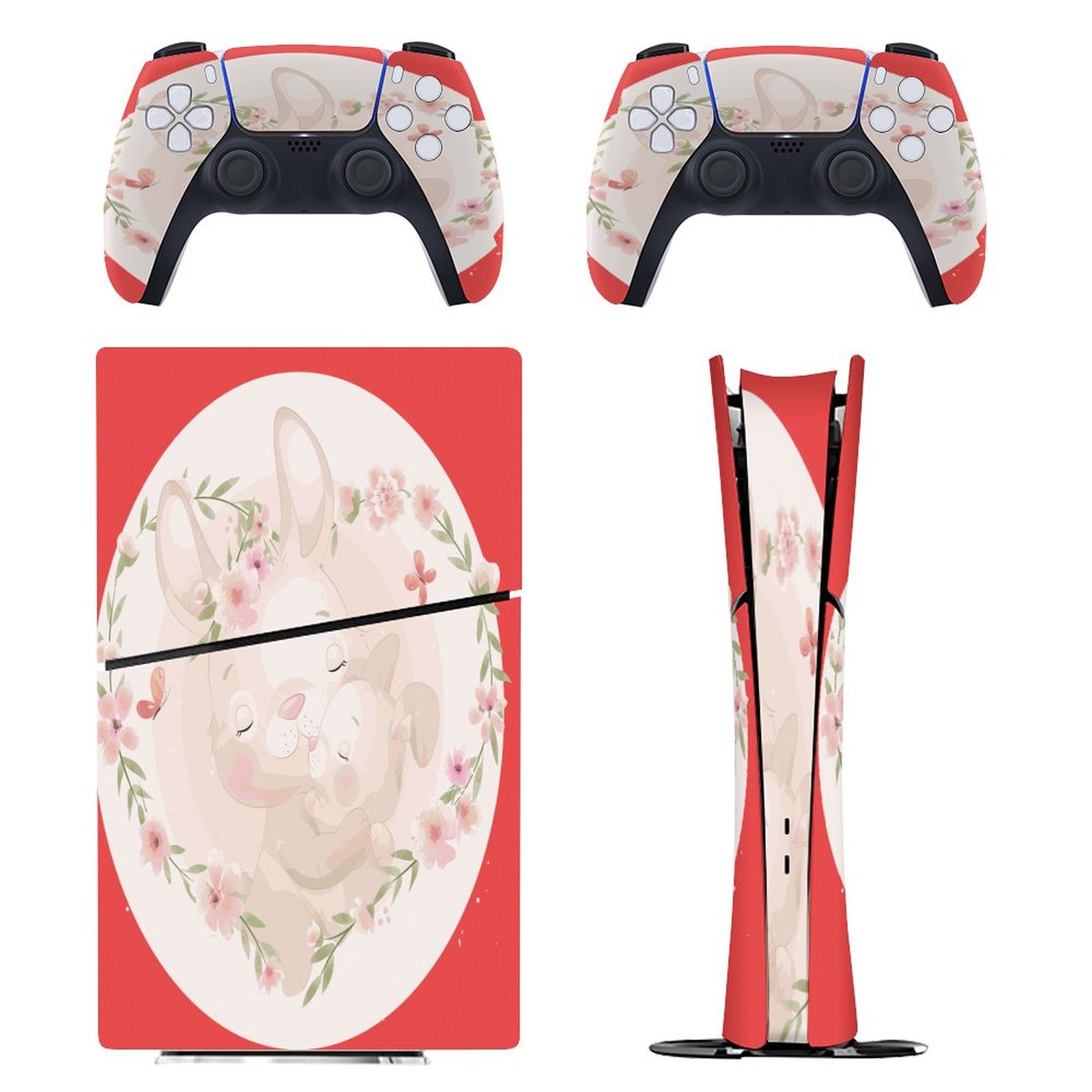 Mom, Rabbit PS5/PS5 Slim Digital Disc Skin Sticker For Console And ...