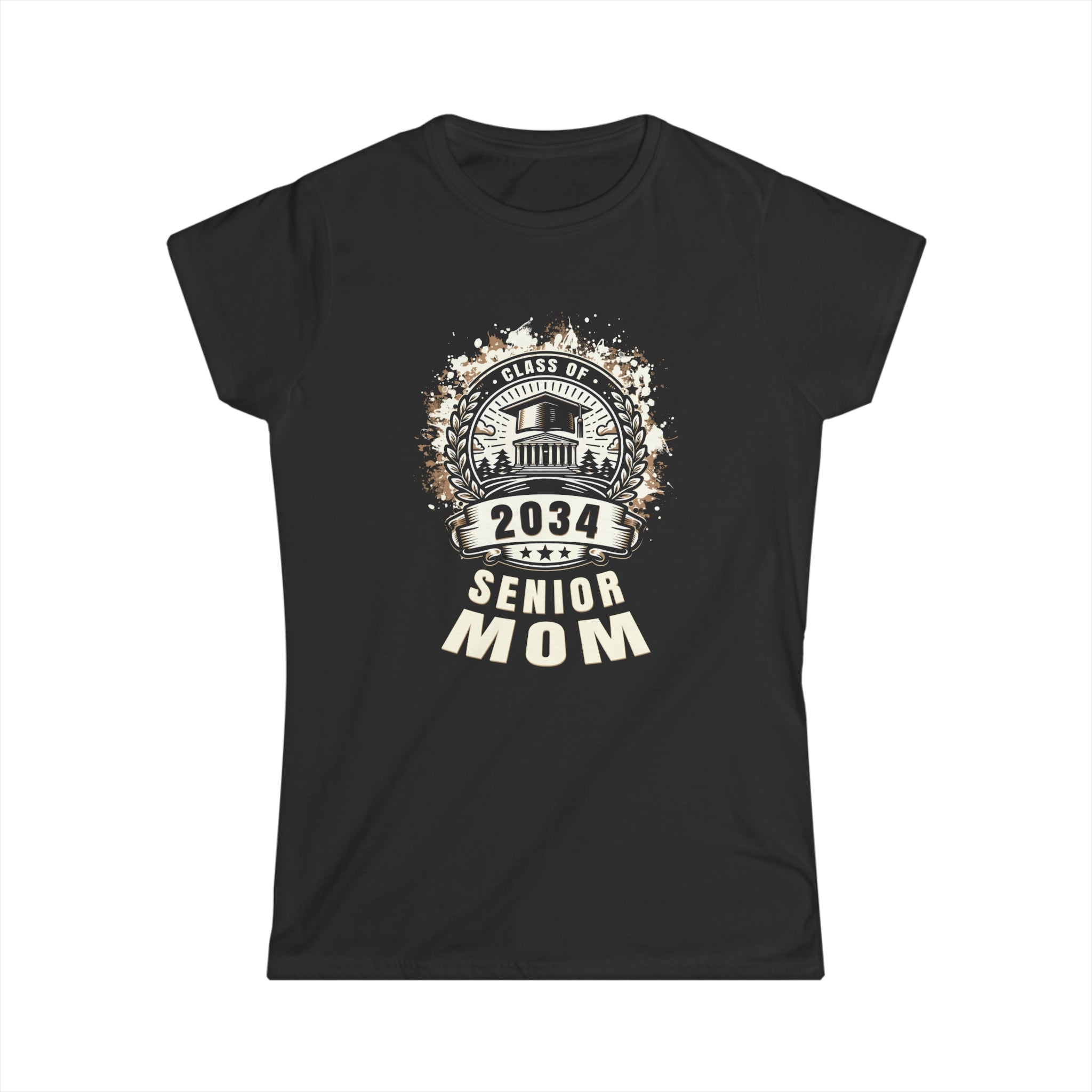 Mom Senior 2034 Class of 2034 Senior 34 Graduation 2034 Womens Shirt ...