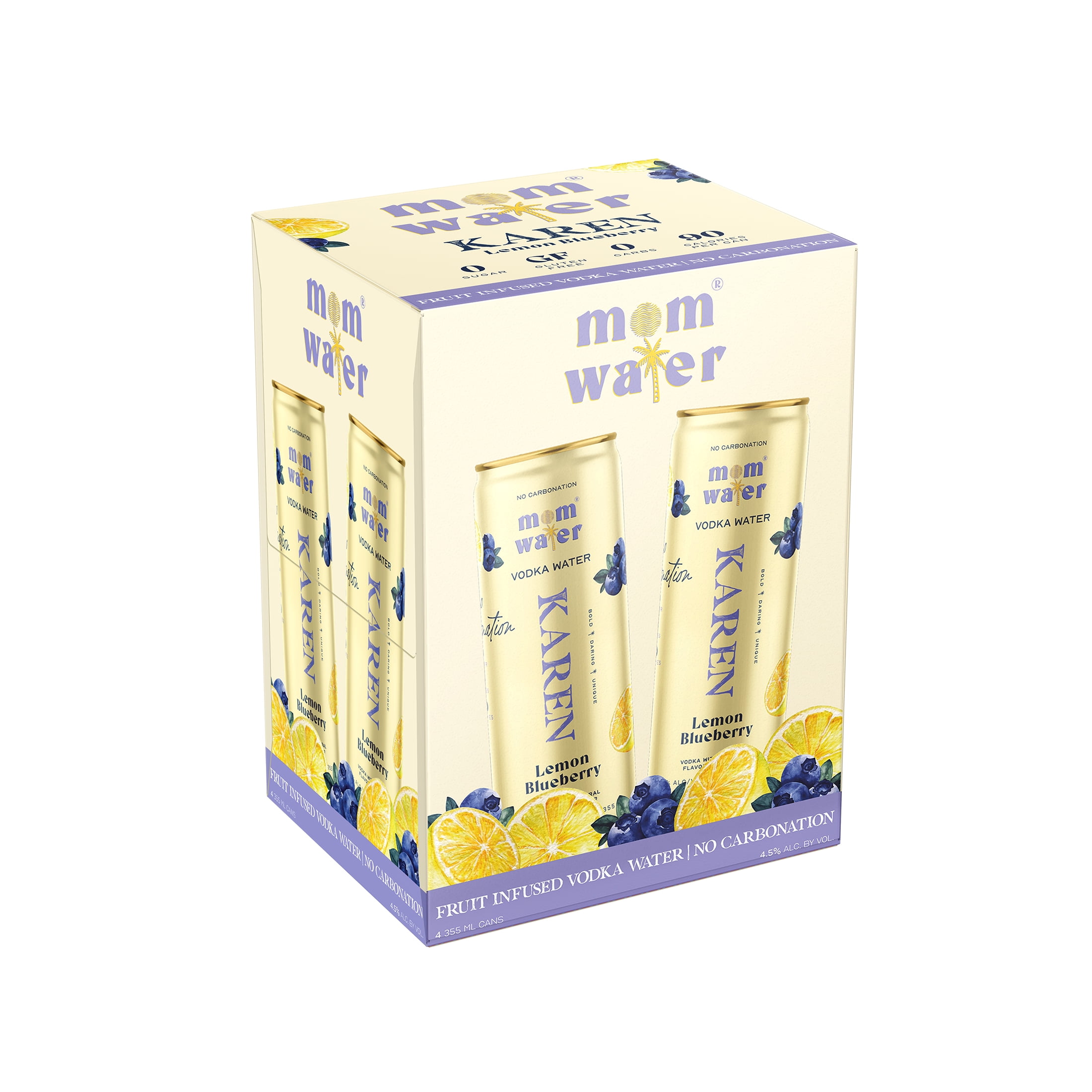 Mom Water Karen Lemon Blueberry Flavored Alcoholic Beverage, 12 fl oz ...