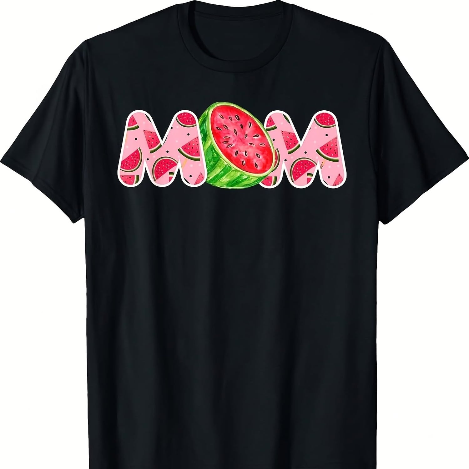 Mom Watermelon Melon First Birthday Funny Mama Watermelon T ...