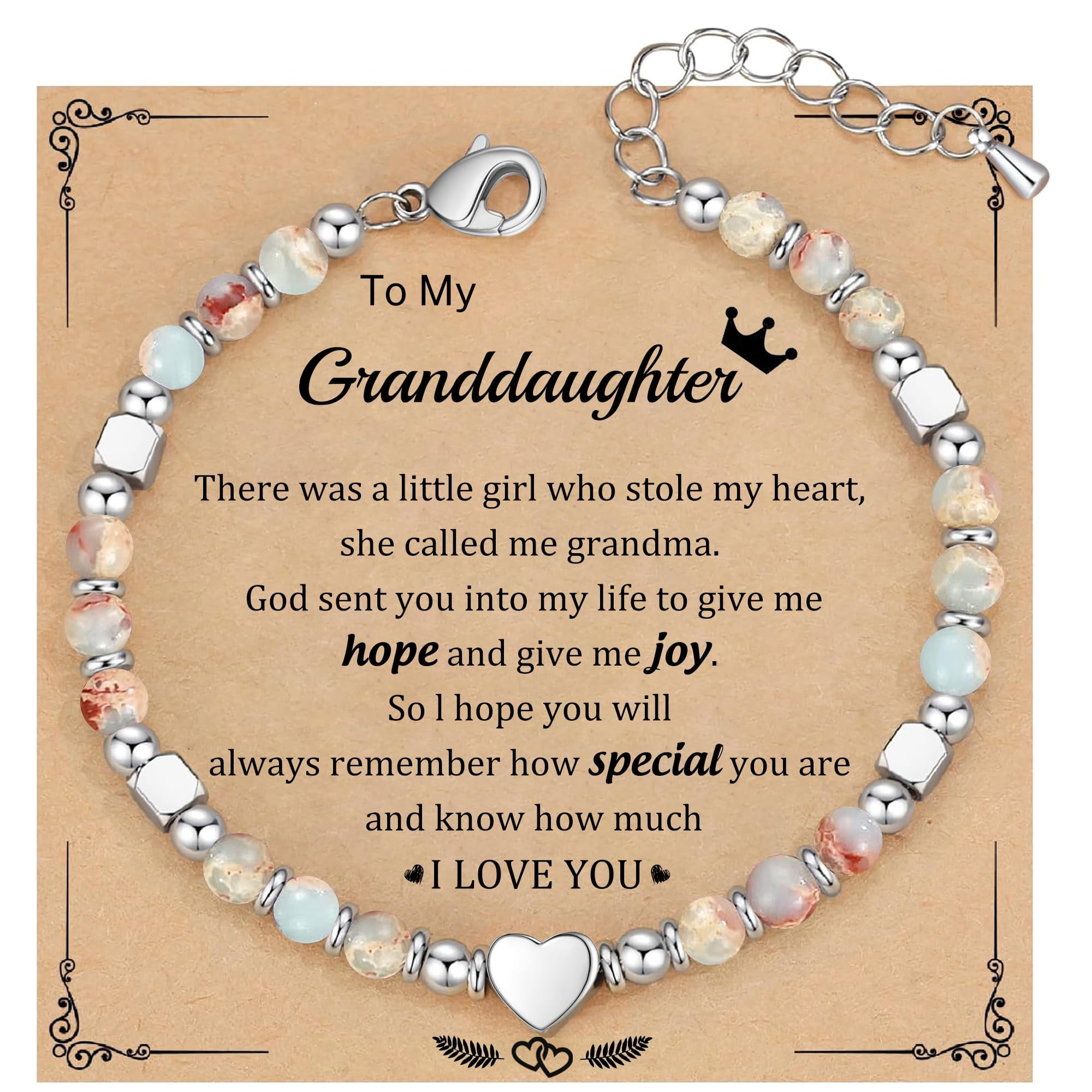 Mom and Daughter Bracelet Set Gift for Mom, Daughter, Granddaughter ...