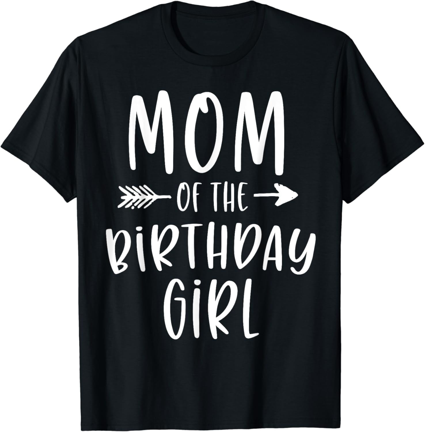 Mom of the Birthday Girl Mama And Daughter Bday Party Mother T-Shirt ...