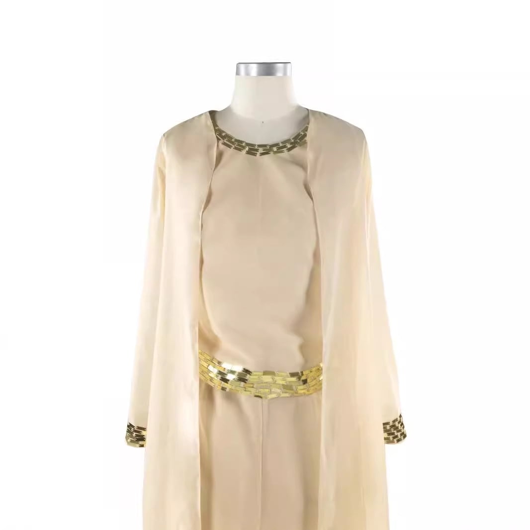Mom of the Bride Dresses Champagne Chiffon Mother Dress High-end suit ...