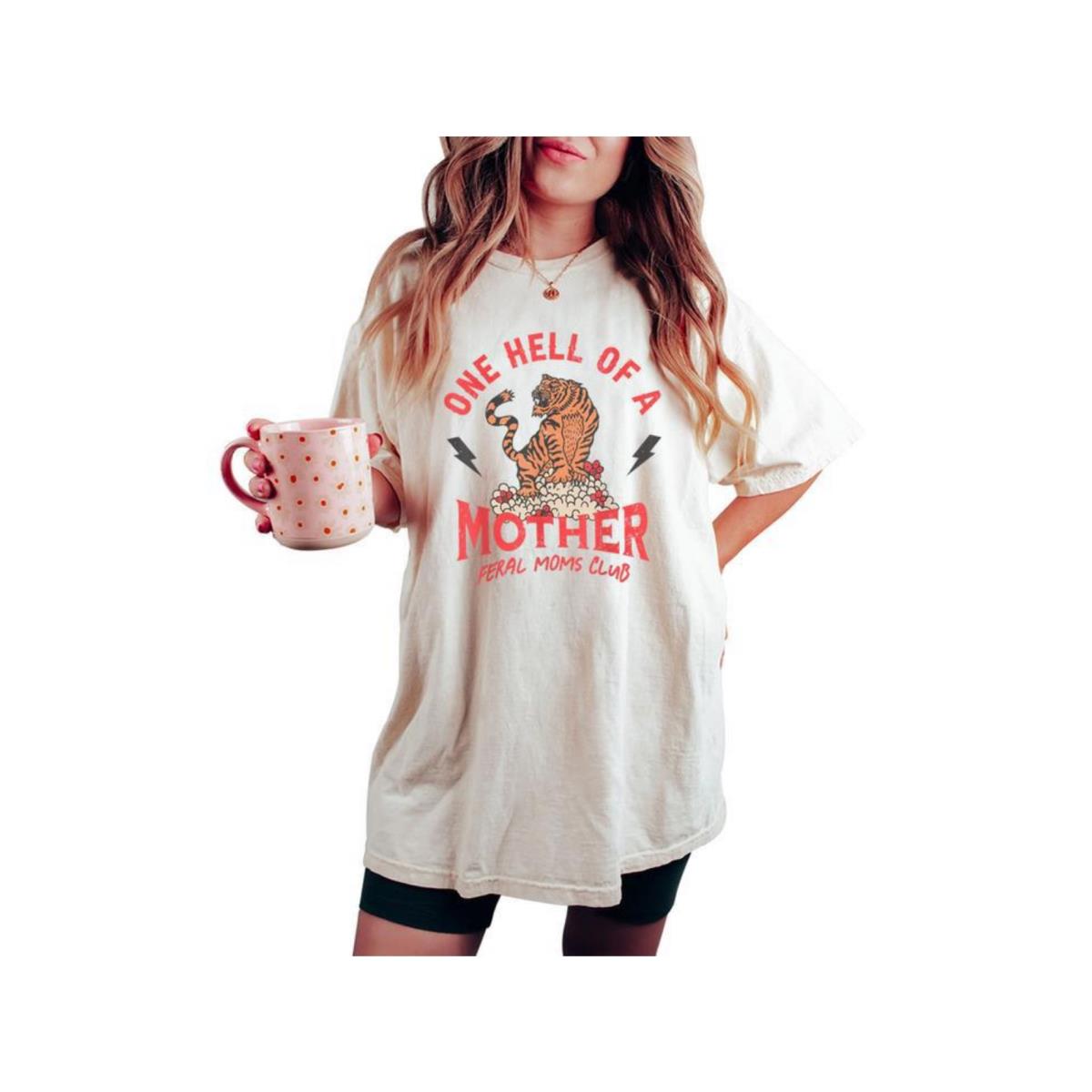 Mom - pride Fashion T - Shirt: Make a Statement with a Tiger Graphic ...