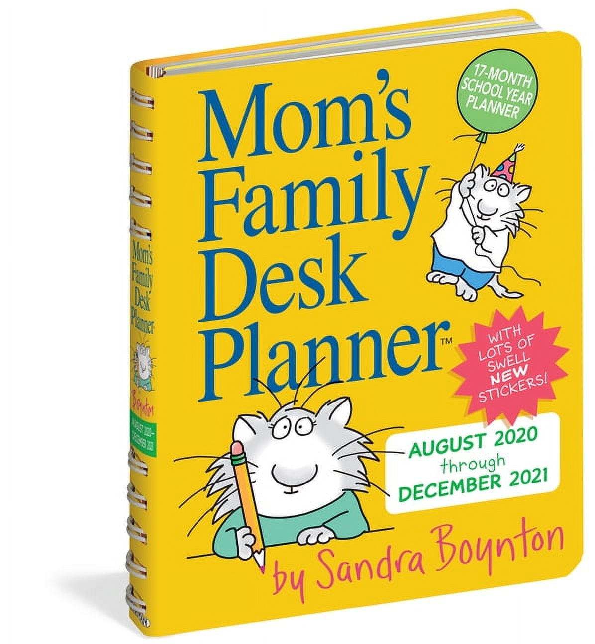 Mom's Family Desk Planner 2021 (Other) - Walmart.com