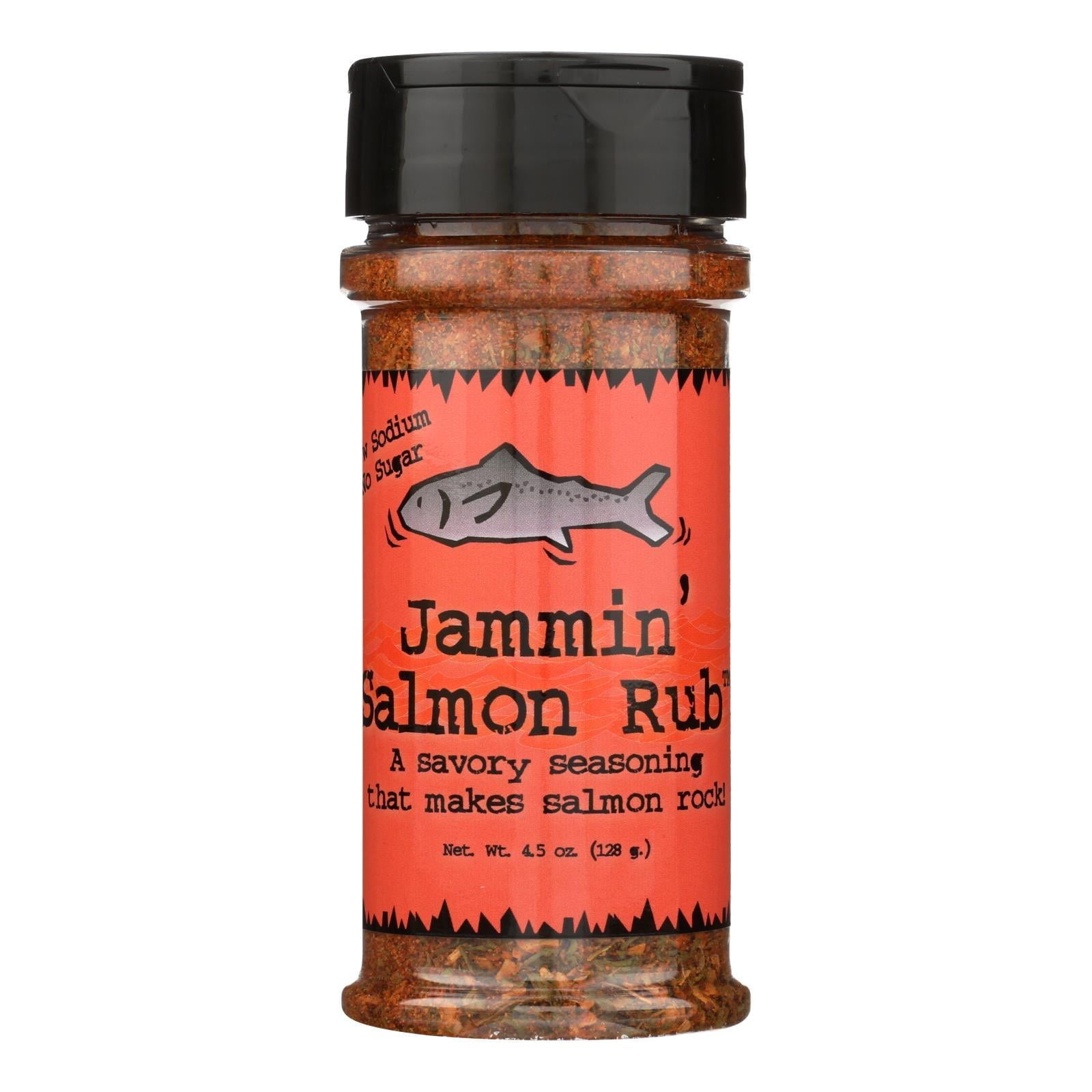 Mom's Gourmet Jammin' Salmon Rub - Case of 12 - 4.5 OZ - Walmart.com
