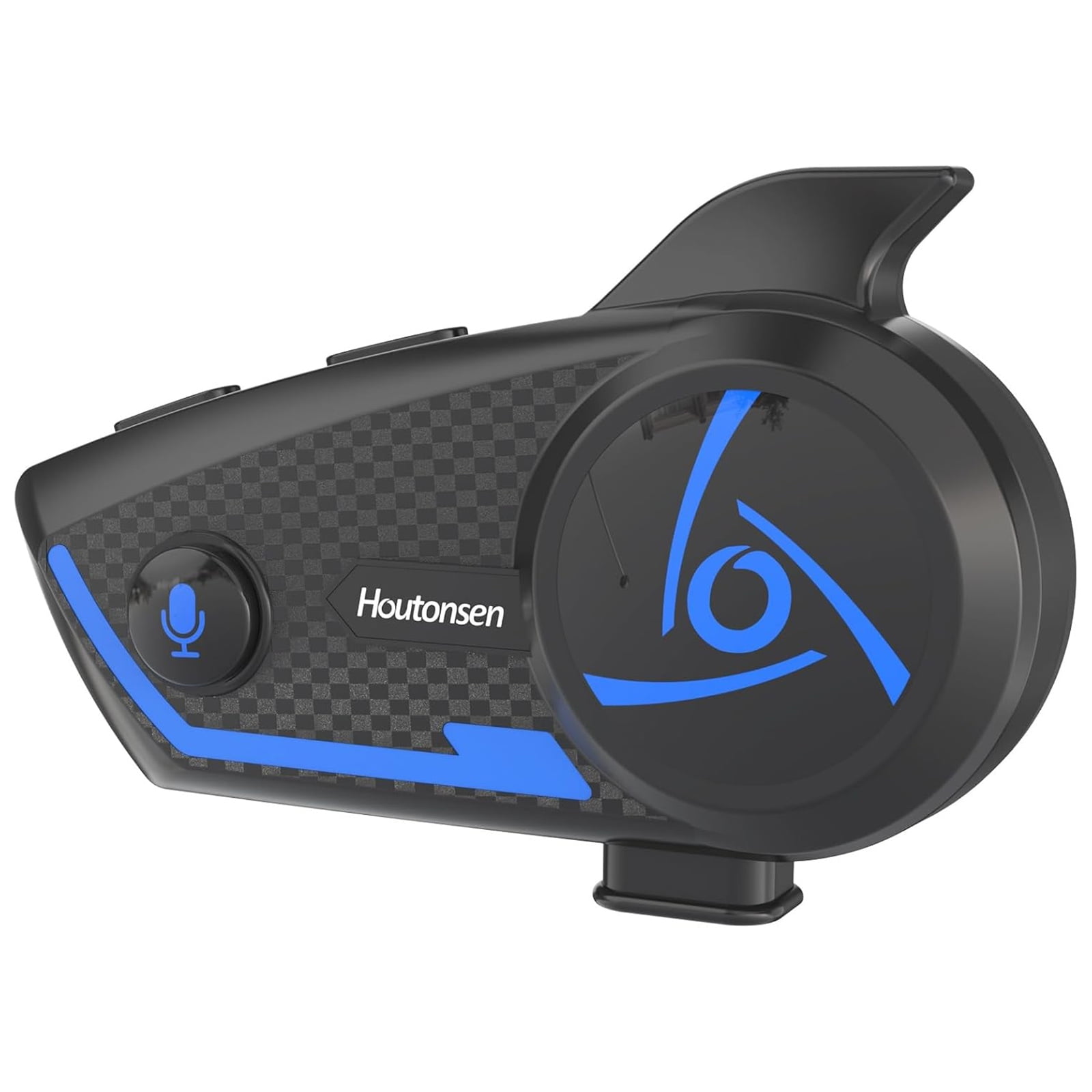 Moman Motorcycle Helmet Headset V5.2 with Music Sharing, Helmet ...