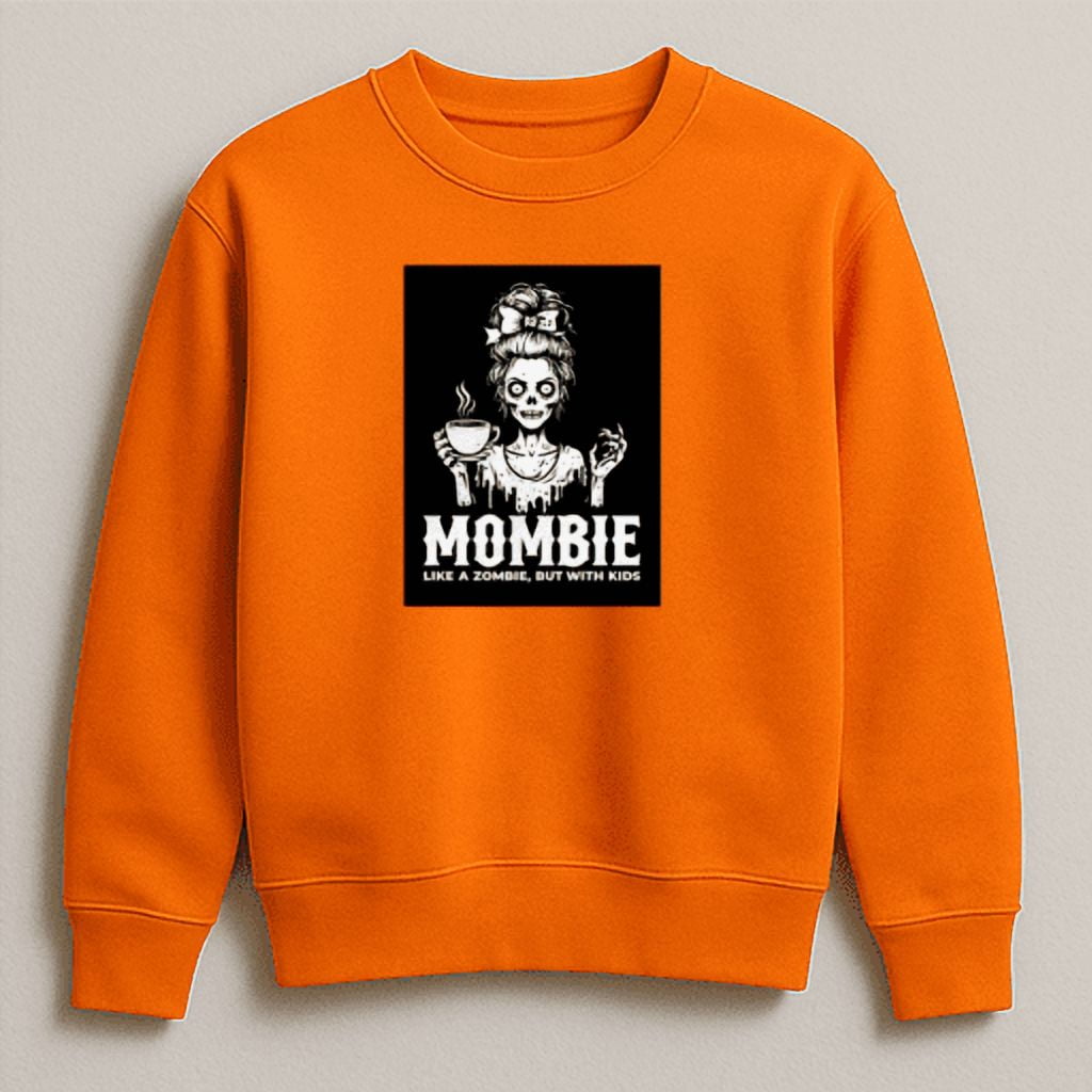 Mombie Funny Spooky Halloween Mom Costume Party Celebration Humor Quote ...