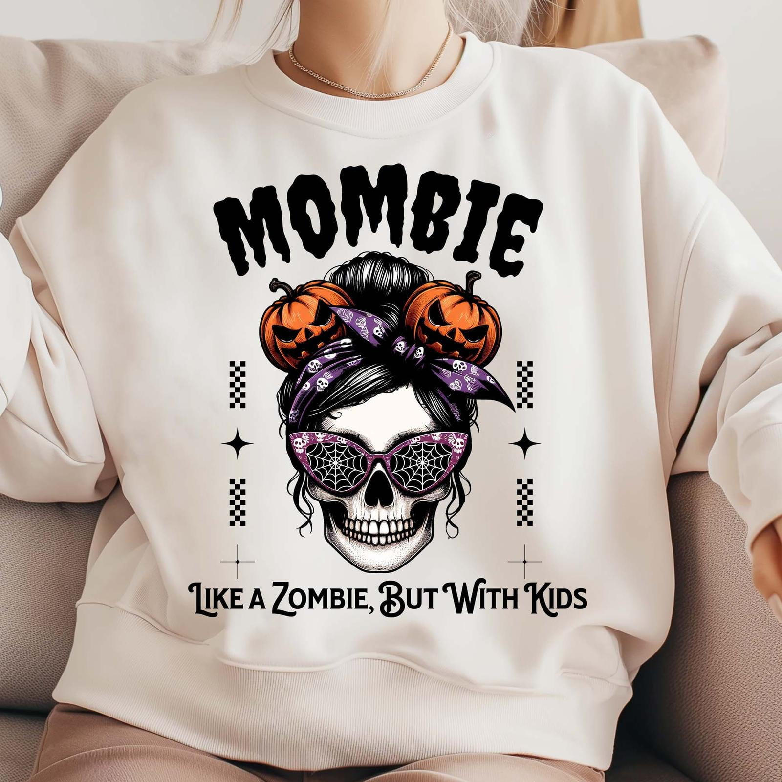 Mombie png, Spooky mama png, Halloween png, mama png, mama skull png ...