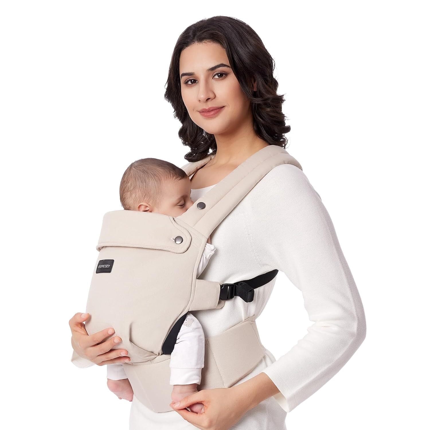 Momcozy Baby Carrier, Ergonomic 3-in-1 Design for 7-44lbs, Hip and ...