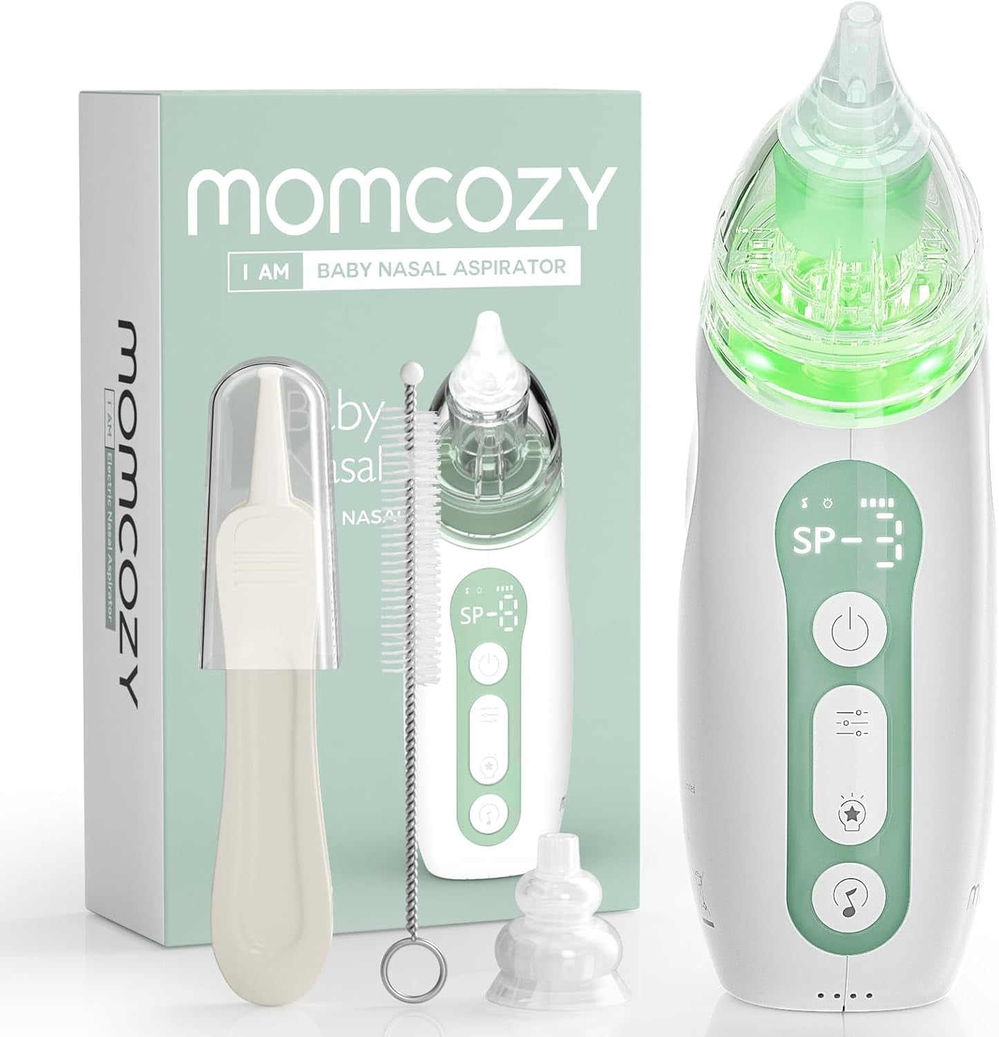 Momcozy Baby Nasal Aspirator, Electric Nose Cleaner for Babies and Kids ...