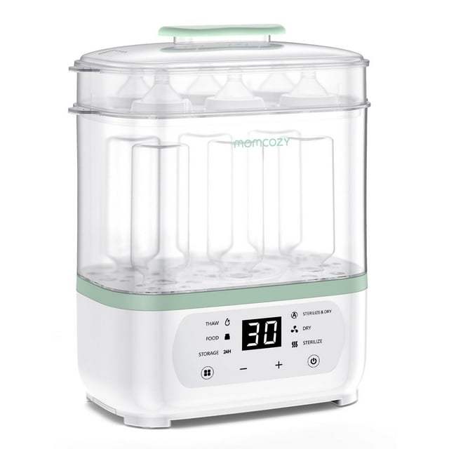 Momcozy 8-in-1 Newborn Milk Sanitizer, Electric Steam Sterilizer and ...