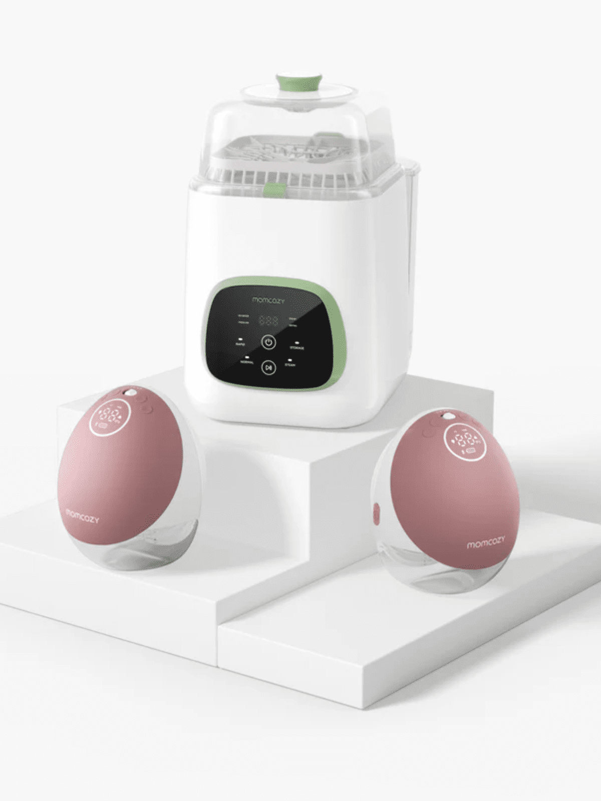Momcozy Breast Pump Hands Free Upgraded Mobile Flow | M9, App Discreet ...