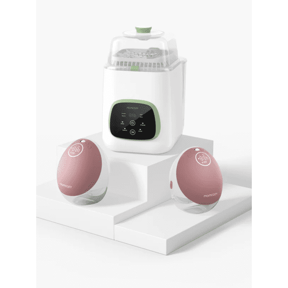 Momcozy Breast Pump Hands Free Upgraded Mobile Flow | M9, App Discreet ...