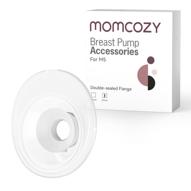 Momcozy Flange 27mm for Momcozy M5 Breast Pump, Original M5 Breast Pump ...