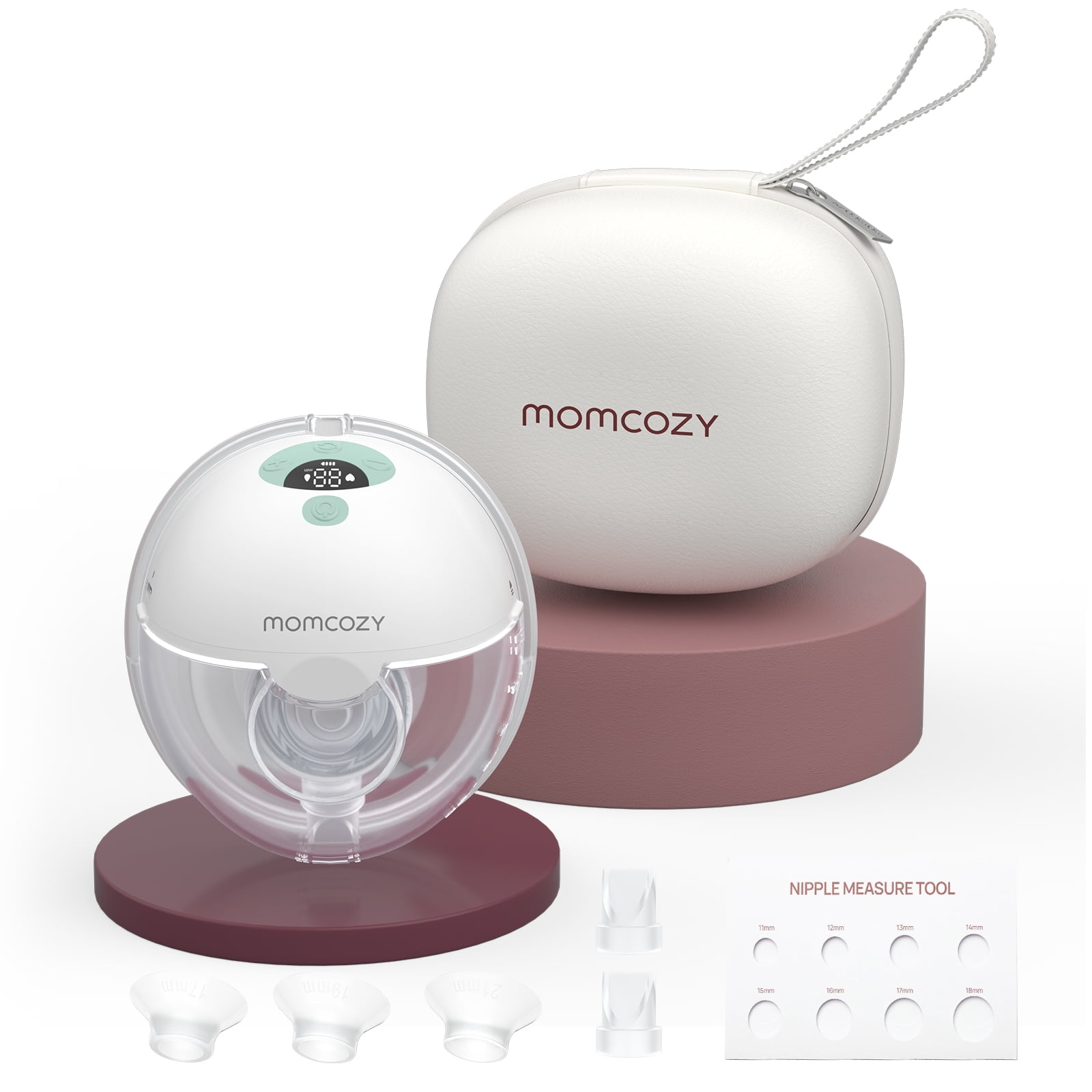Momcozy M5 Wireless Breast Pump Hands free, Wearable Breast Pump, Green ...