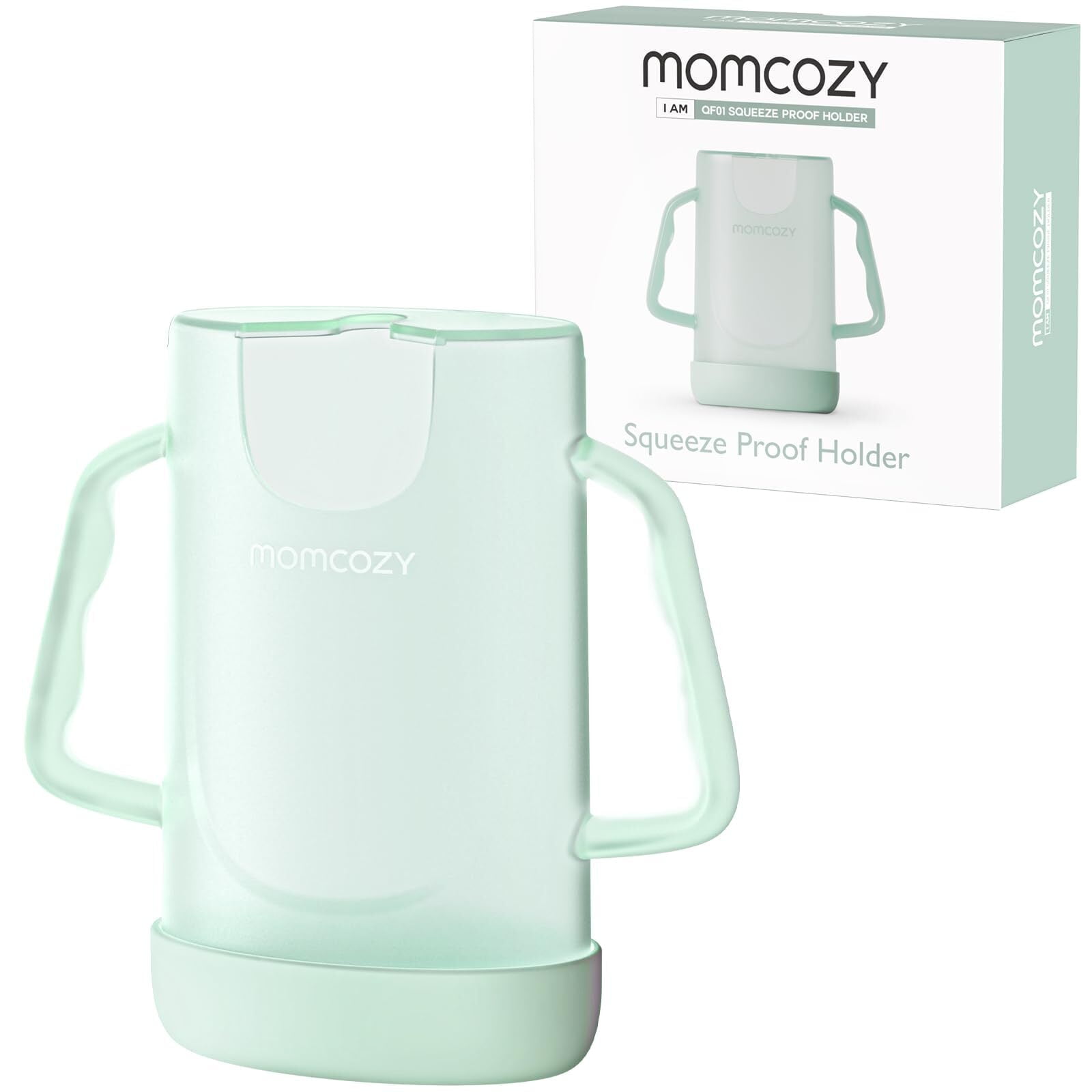 Momcozy Toddler's Juice Box & Baby Snack Dispenser, Comfortable, Green ...