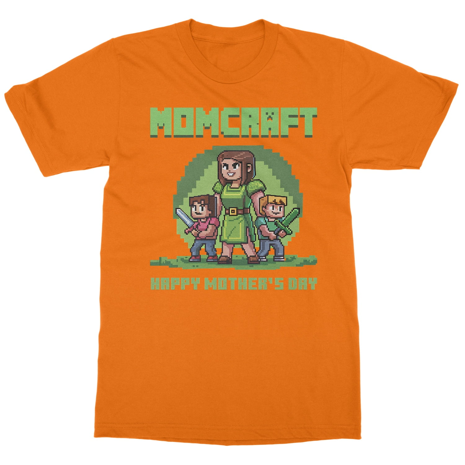 Momcraft - Happy Mother’s Day Funny Pixel Game Mom Unisex T-Shirt ...