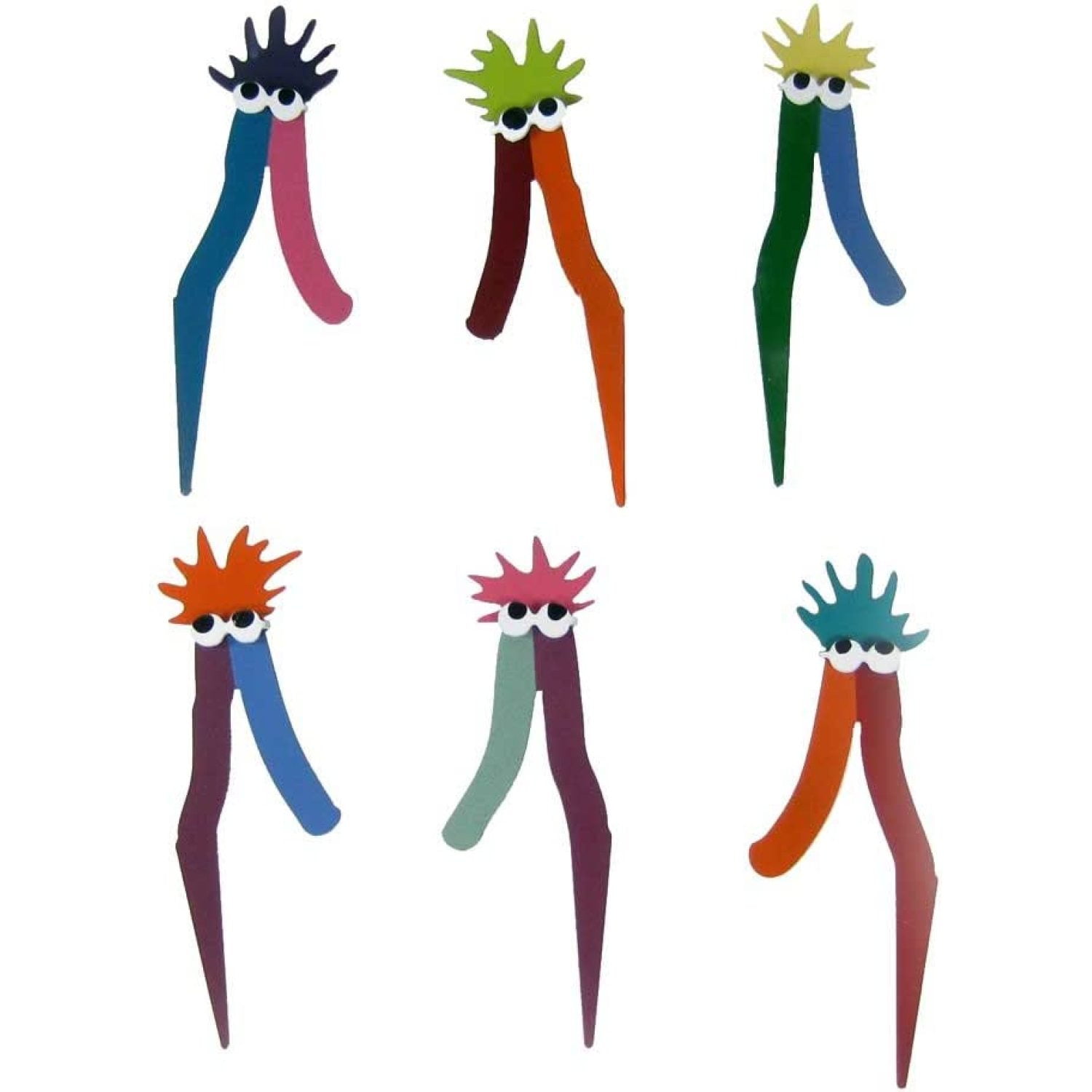 Mome Raths Steel Yard and Garden Stakes (Set of 6) - Walmart.com