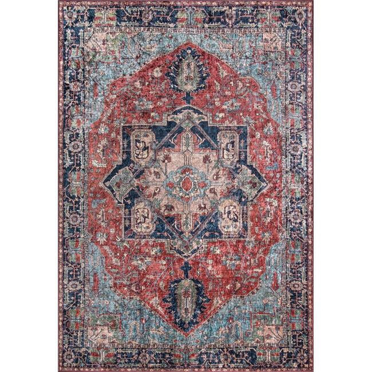 Momeni 2 ft. 3 in. x 8 ft. Karachi-3 Runner Rug - Multi Color - Walmart.com