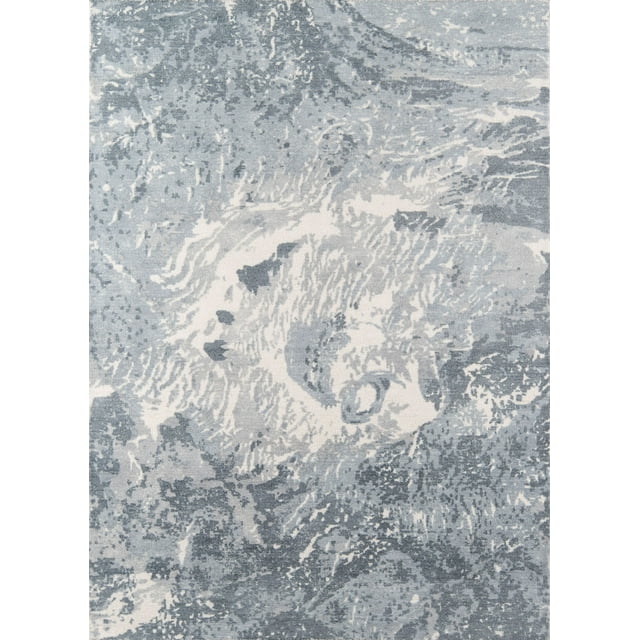 Momeni Abstract Farmhouse Area Rugs, Blue, 60" x 91.2" - Walmart.com